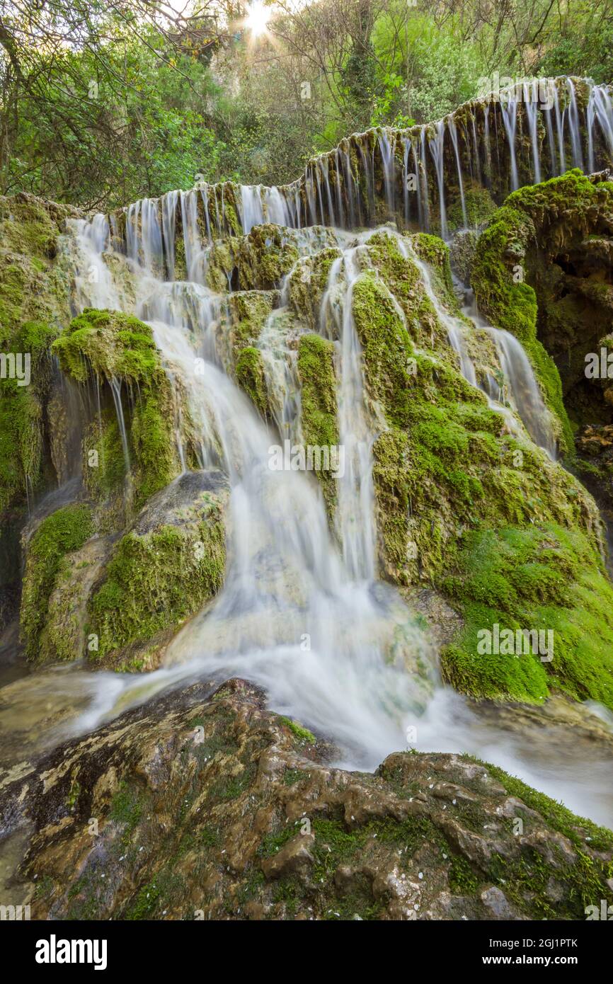 Amazing view of Krushuna Waterfalls, Lovech region, Bulgaria Stock ...