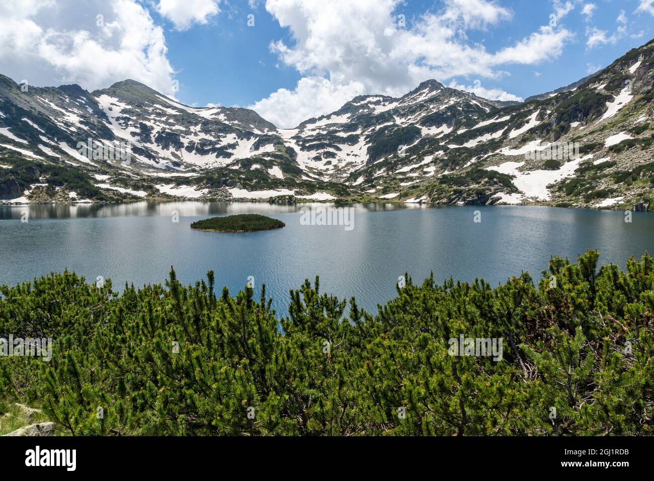Amazing Summer Landscape of Popovo Lake, Pirin Mountain, Bulgaria Stock ...