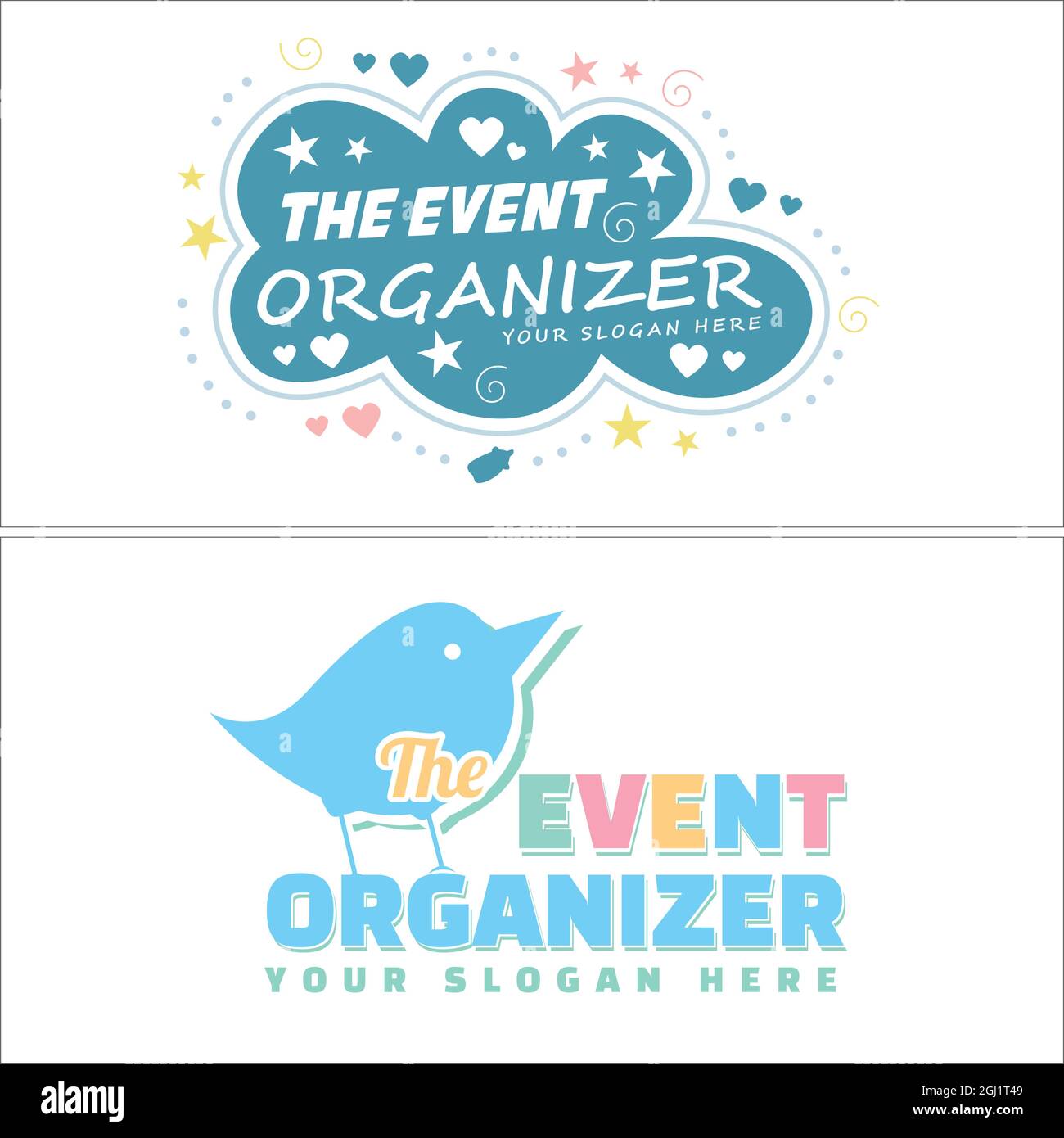 Retail organization even baby shop logo design Stock Vector Image & Art ...