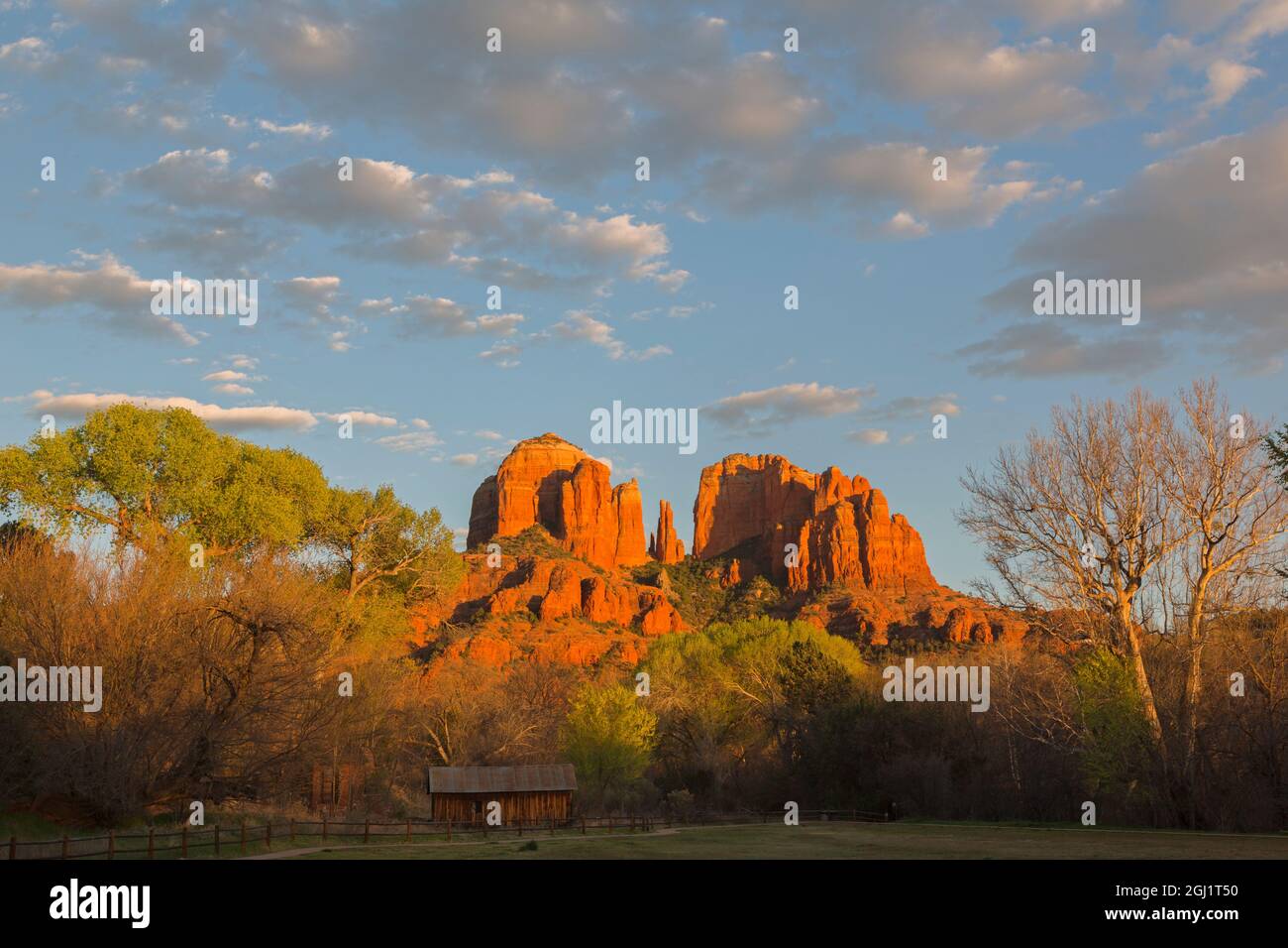 AZ, Arizona, Sedona, Crescent Moon Recreation Area, Red Rock Crossing ...