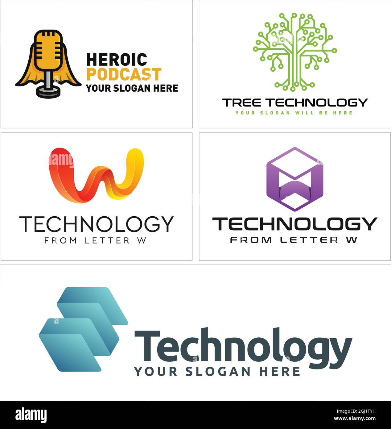 Connection logo hi-res stock photography and images - Alamy