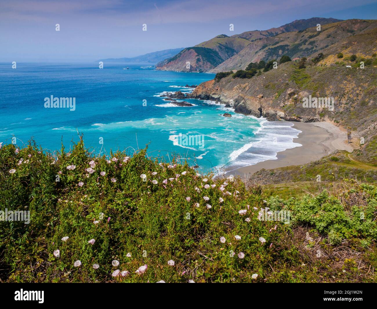 Big Sur Coastal Cliffs, California, USA Stock Photo - Alamy