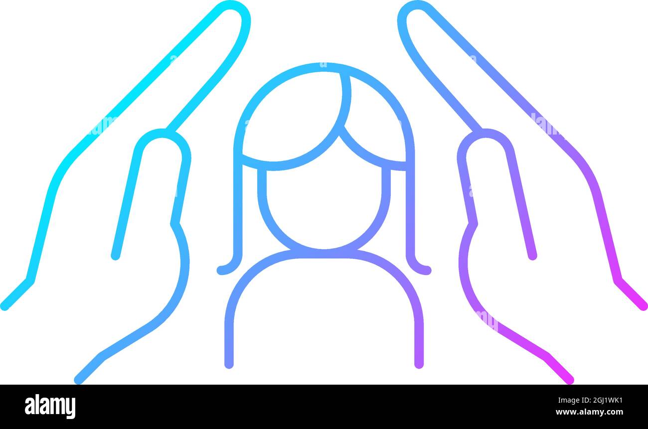 Feminine gender blue sign Stock Vector Images - Alamy