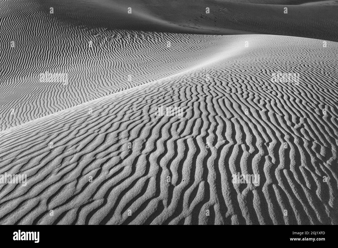 Dune Abstract, Death Valley Stock Photo - Alamy