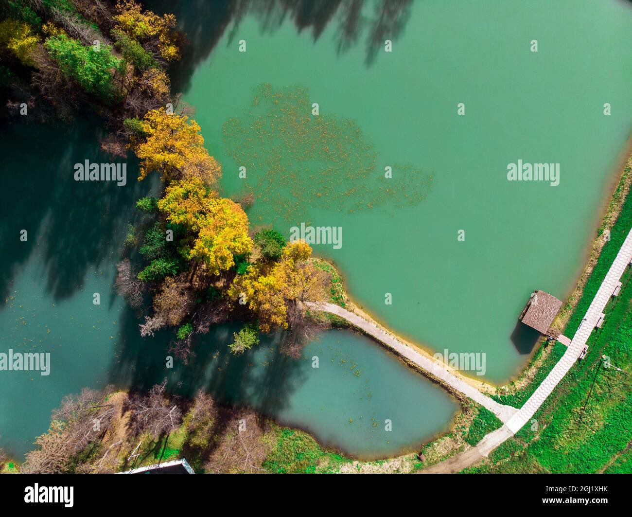 Map of golden lake hi-res stock photography and images - Alamy