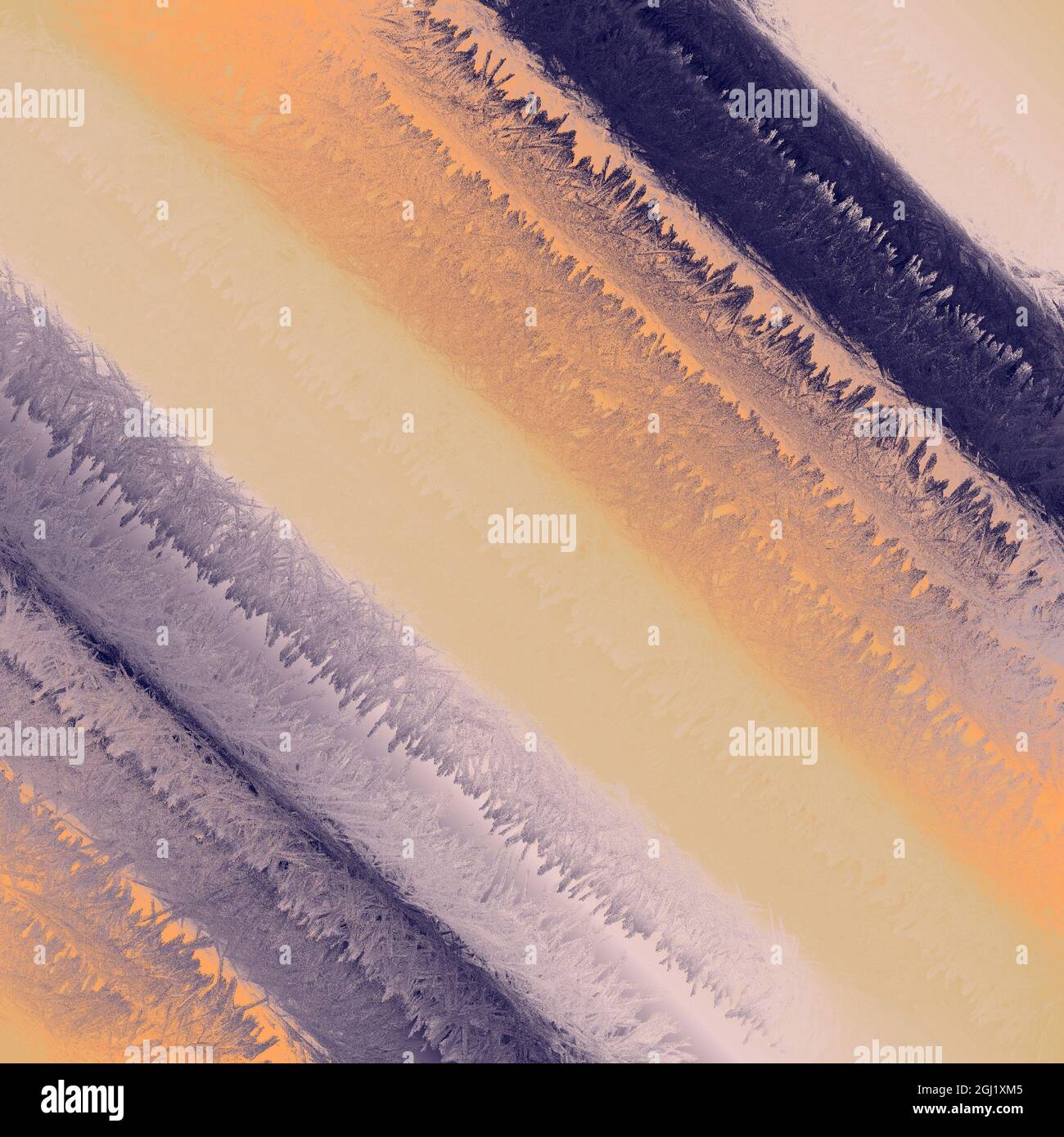 Pastel background with rageed edges effect. Diagonal distortion. Orange ...