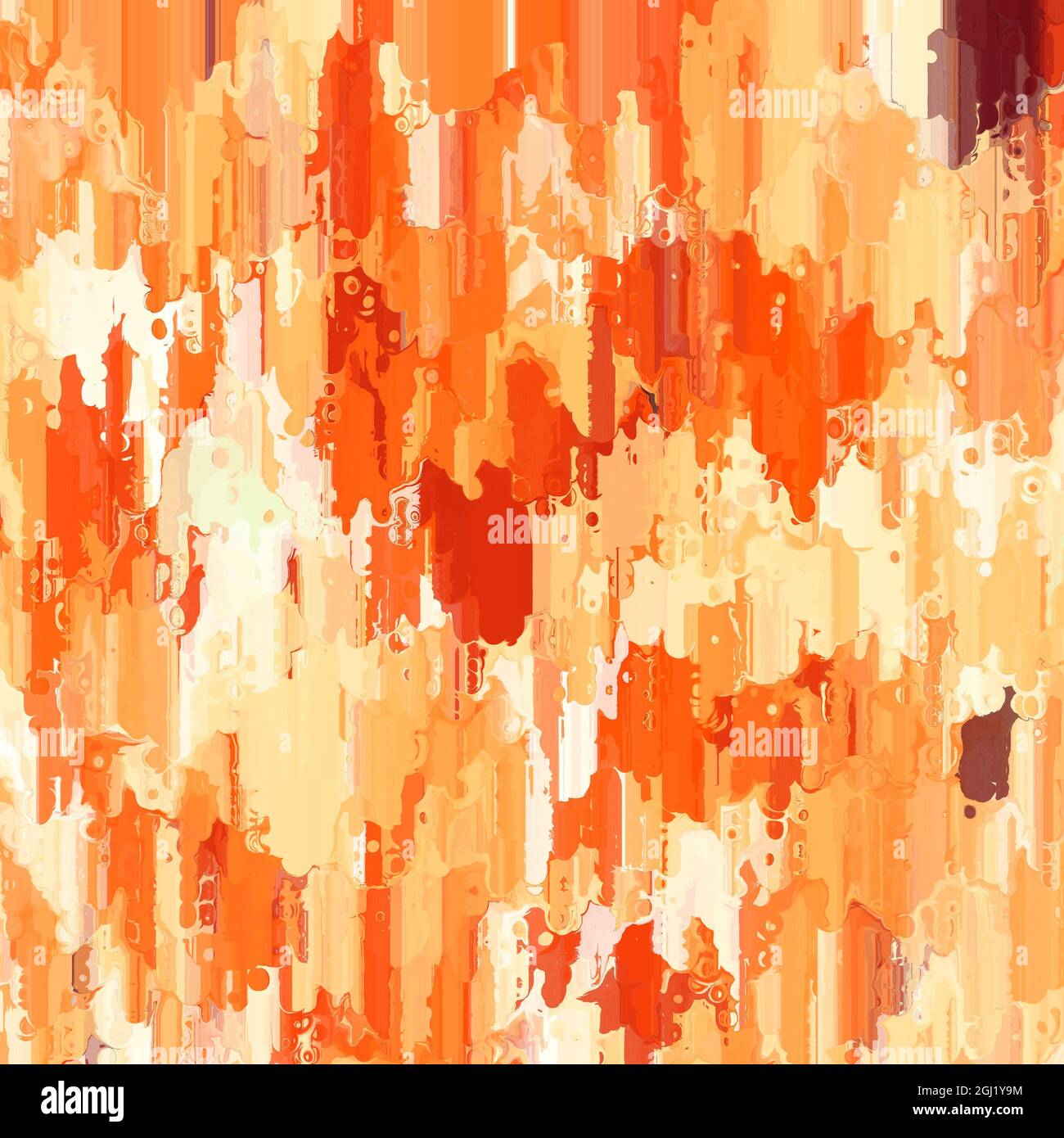 Bright abstract background with leaking and flowing effect. Orange ...