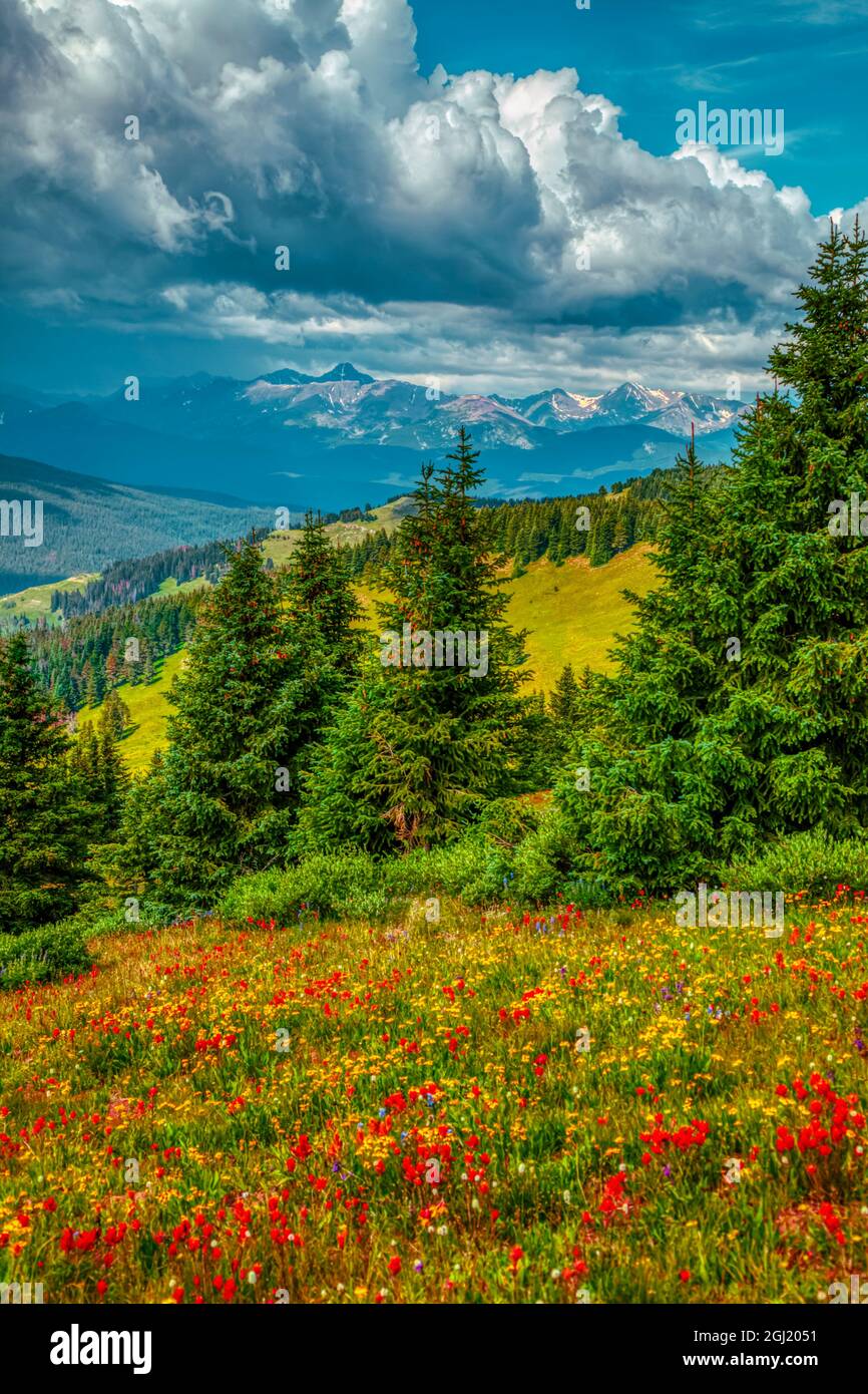 Vail landscape hi-res stock photography and images - Alamy