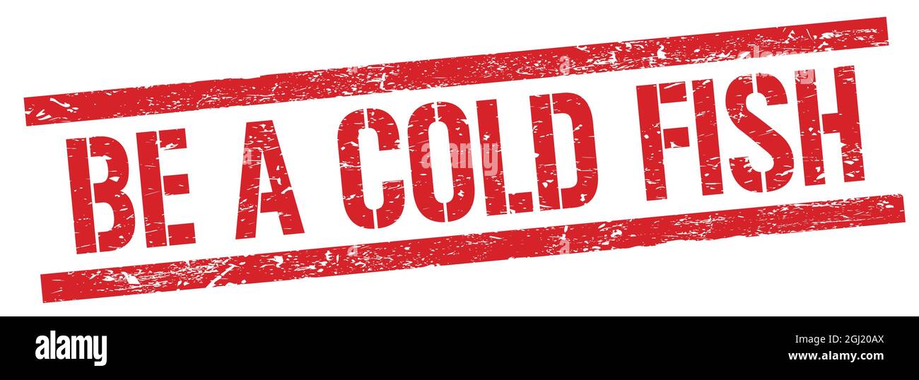 Be a cold fish stamp hi-res stock photography and images - Alamy