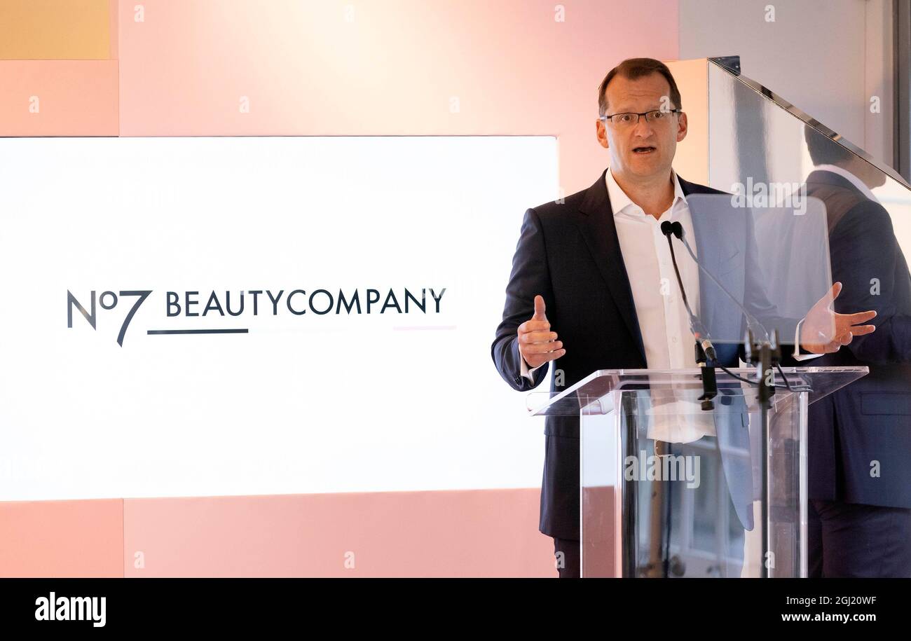 EDITORIAL USE ONLY Mark Winter, Managing Director at No7 beauty Company ...