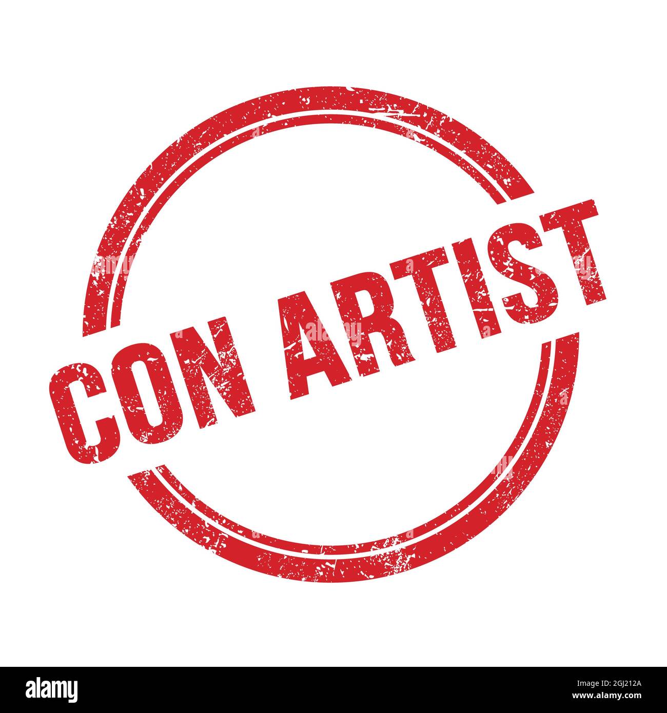 Con artist stamp hi-res stock photography and images - Alamy
