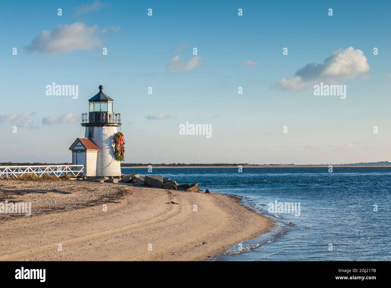 USA, Massachusetts, Nantucket Island. Nantucket Town, Brant Point ...