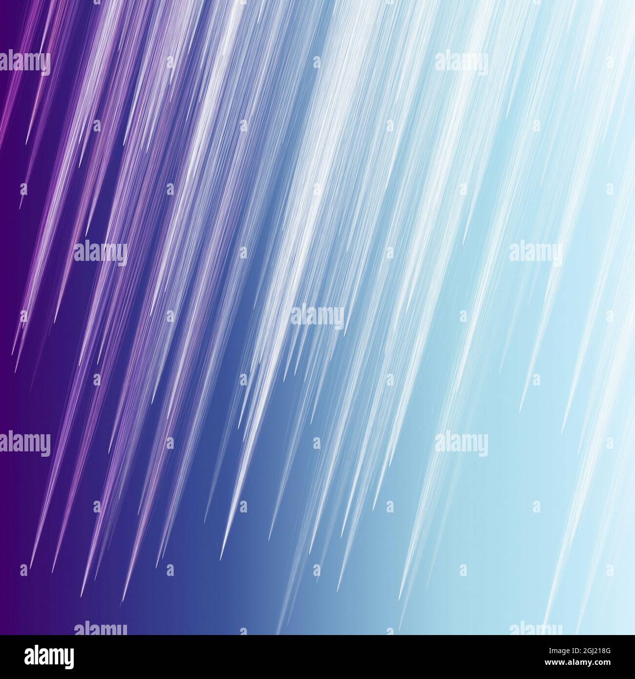 blue and violet gradient with falling stars. Abstract background in ...