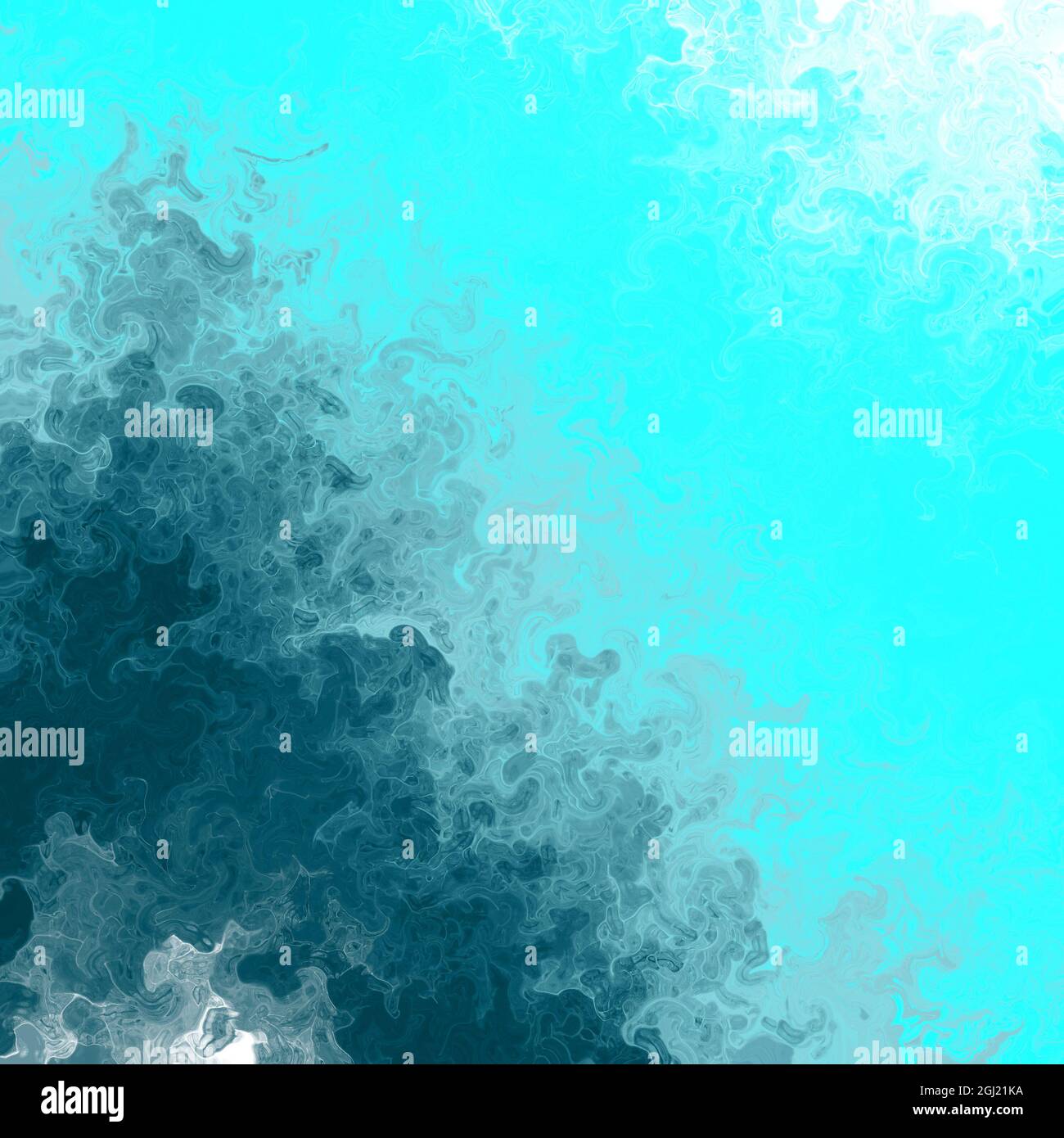 Blue and white mixed background with diagonal swirl distortion and ...