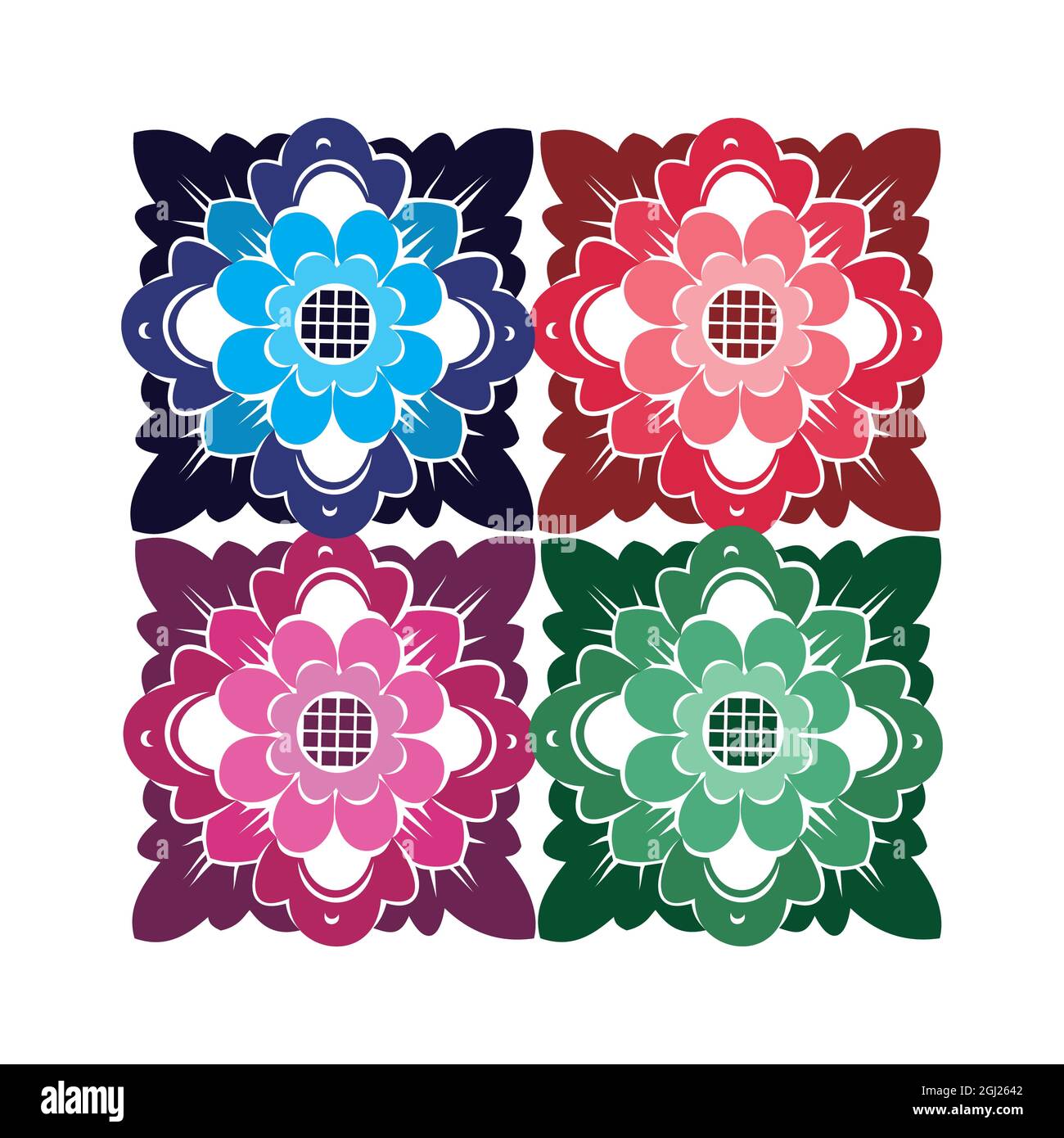 Mandala balinese Stock Vector Images - Alamy