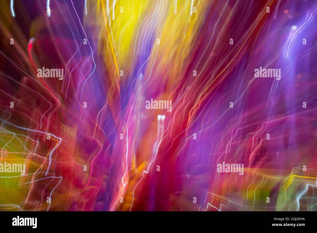 Colorful glass with blurred motion effect Stock Photo - Alamy