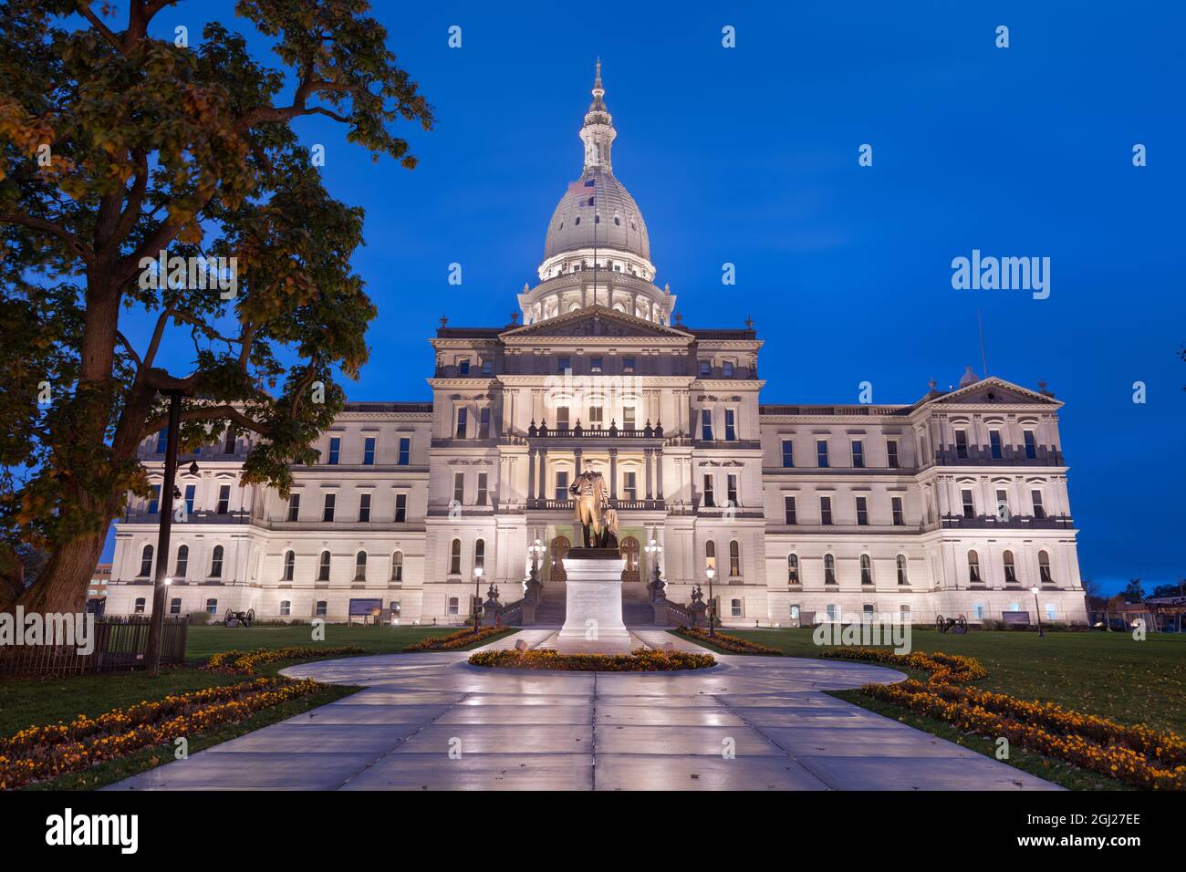 Michigan capitol building hi-res stock photography and images - Alamy