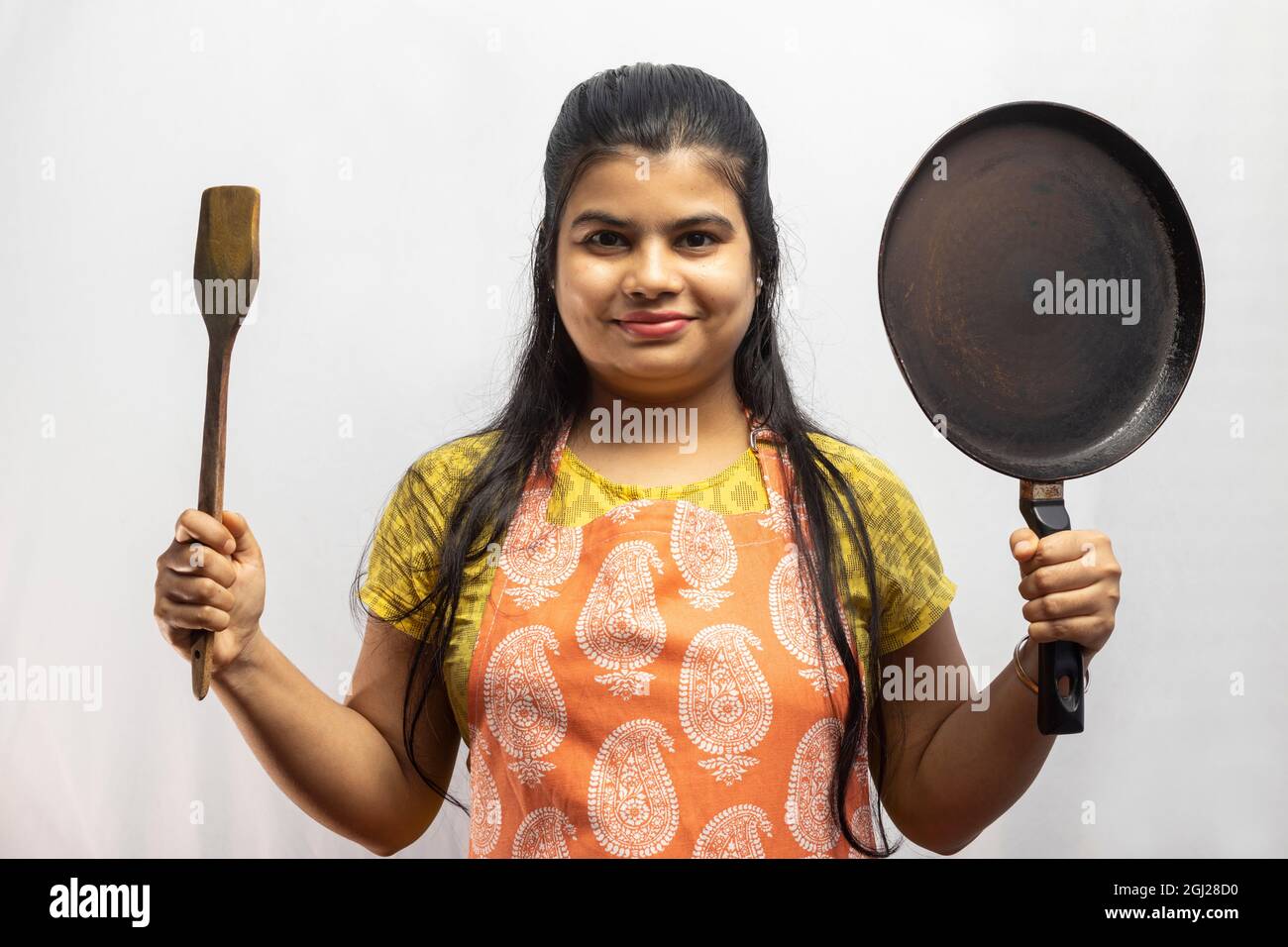 Indian Lady Cooking High Resolution Stock Photography and Images - Alamy