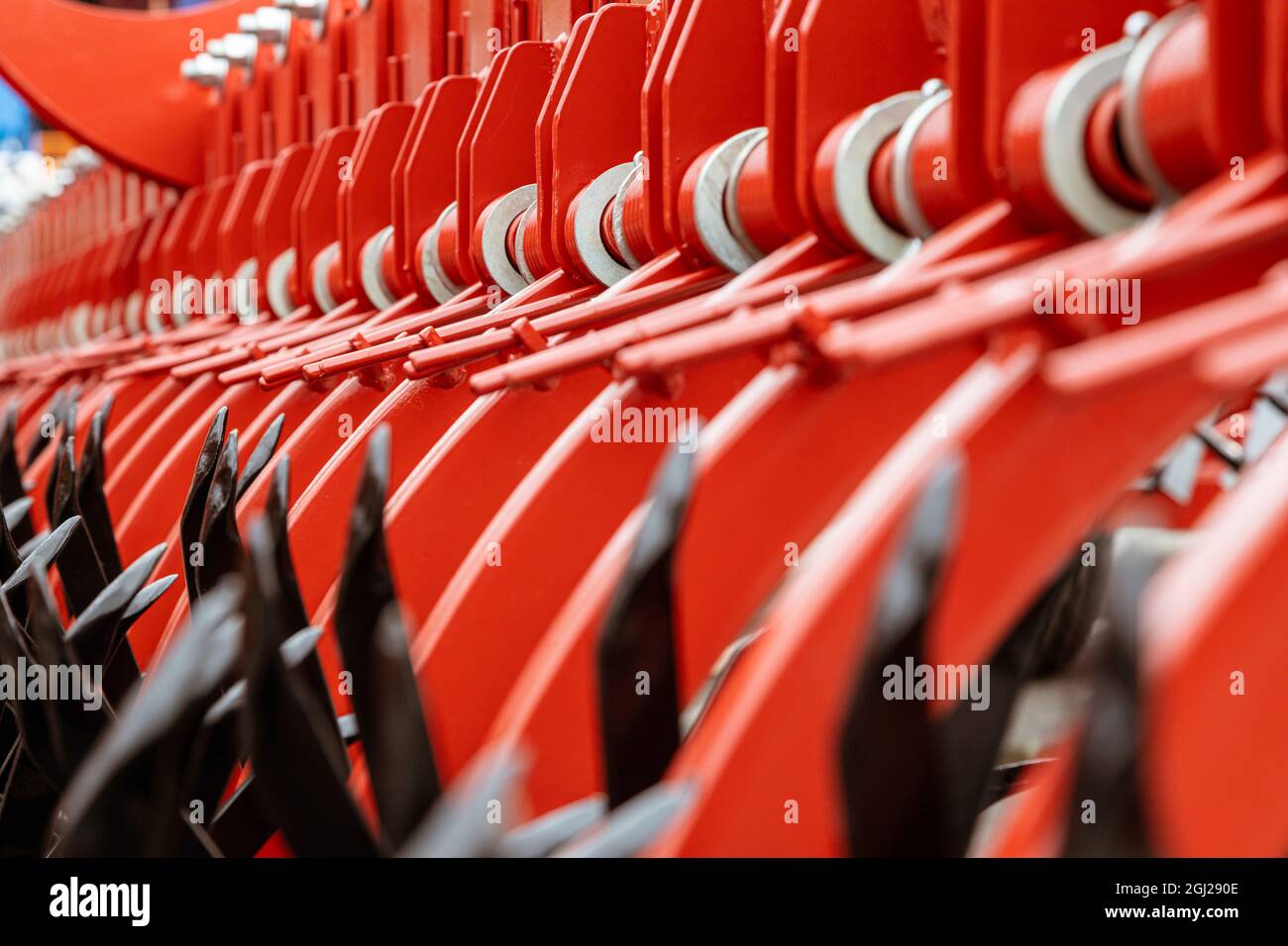 Agricultural machinery. The elements and components of agricultural ...