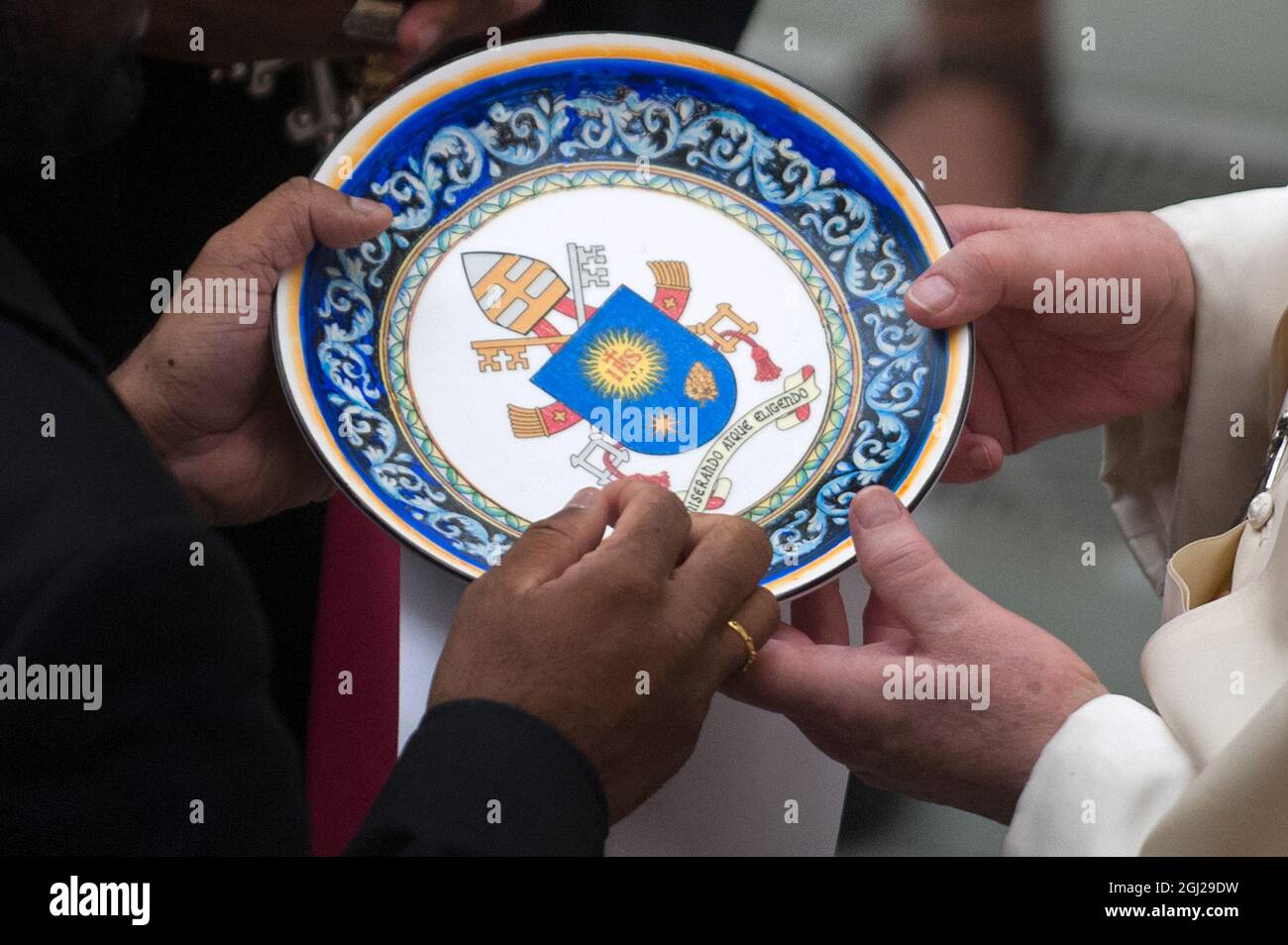 Papal audience hall hi-res stock photography and images - Alamy