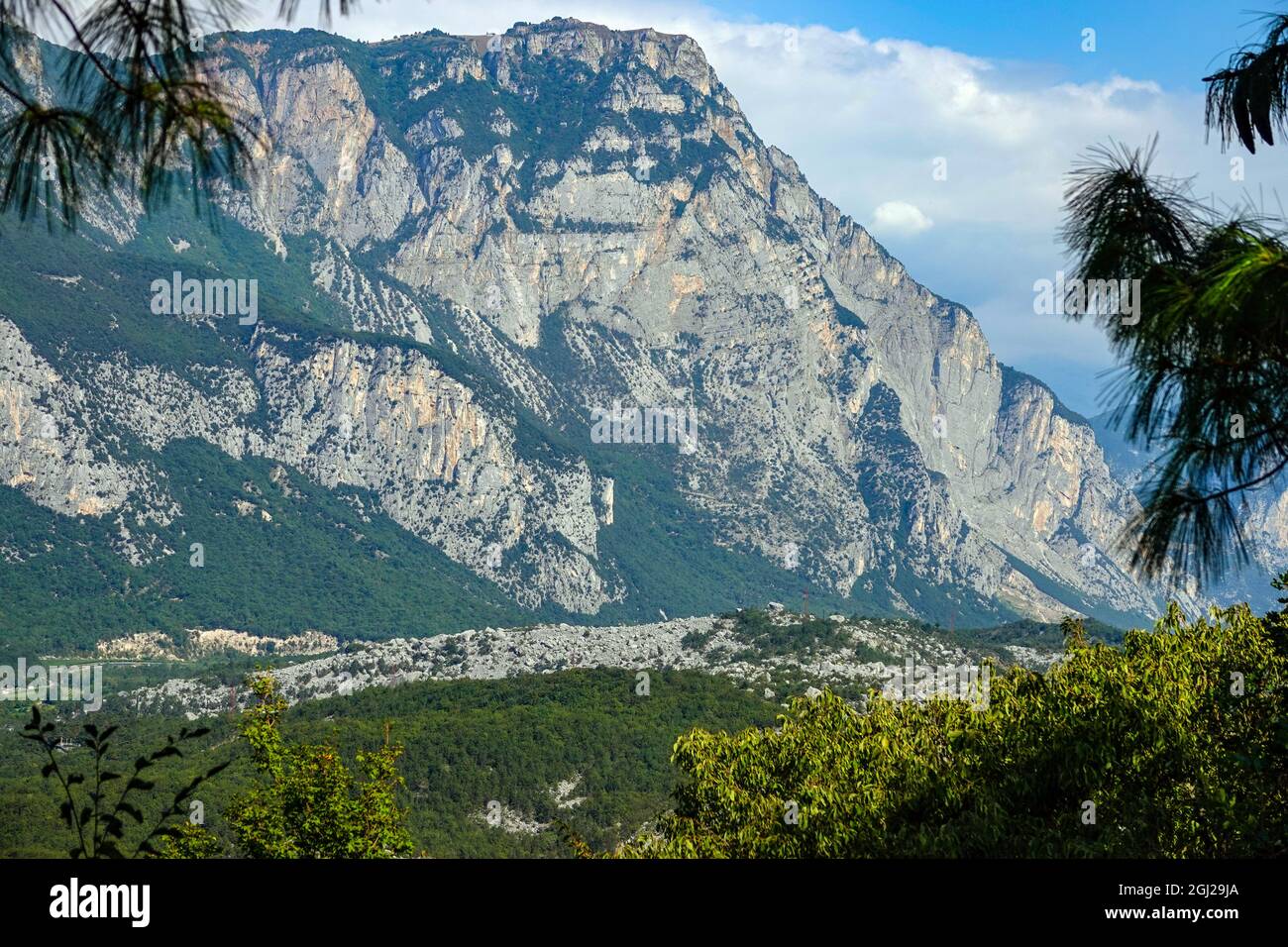 The rockfall of Marocche di Dro and surrounding mountains, Trento ...