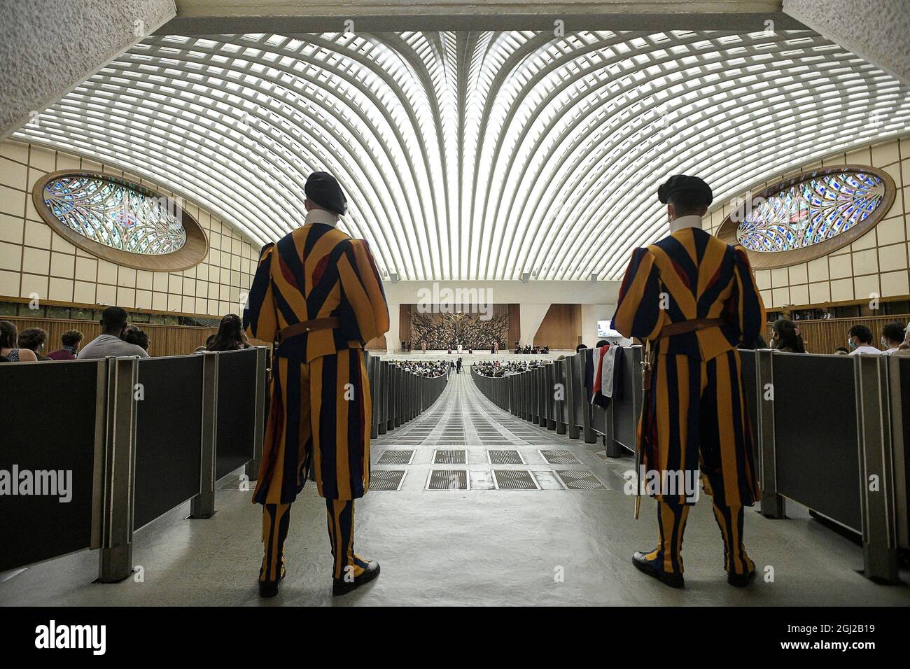 Rome, Italy. 08th Sep, 2021. Sept. 8, 2021 Pope Francis during his ...