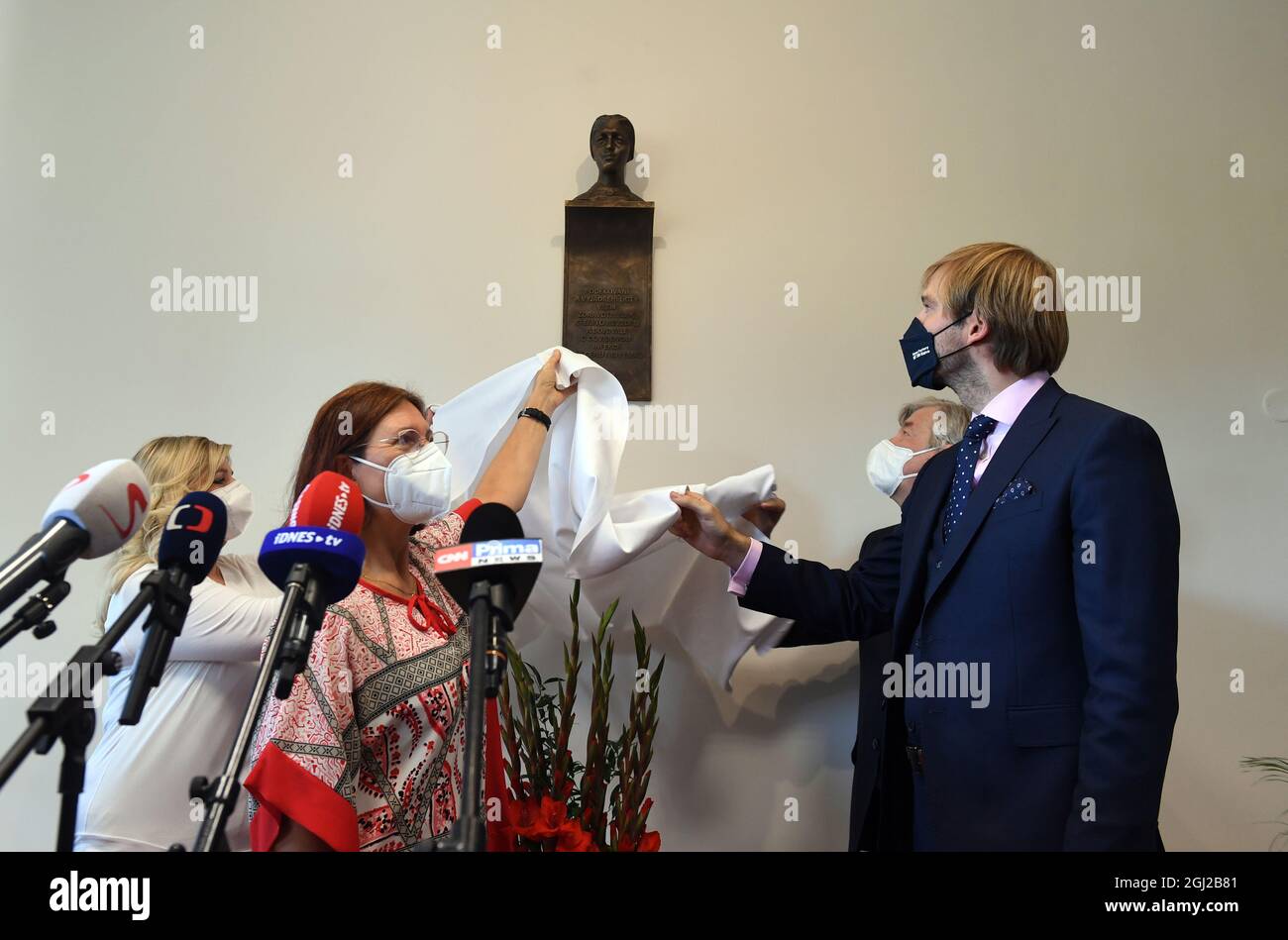 Prague, Czech Republic. 08th Sep, 2021. Deputy Health Minister Martina ...