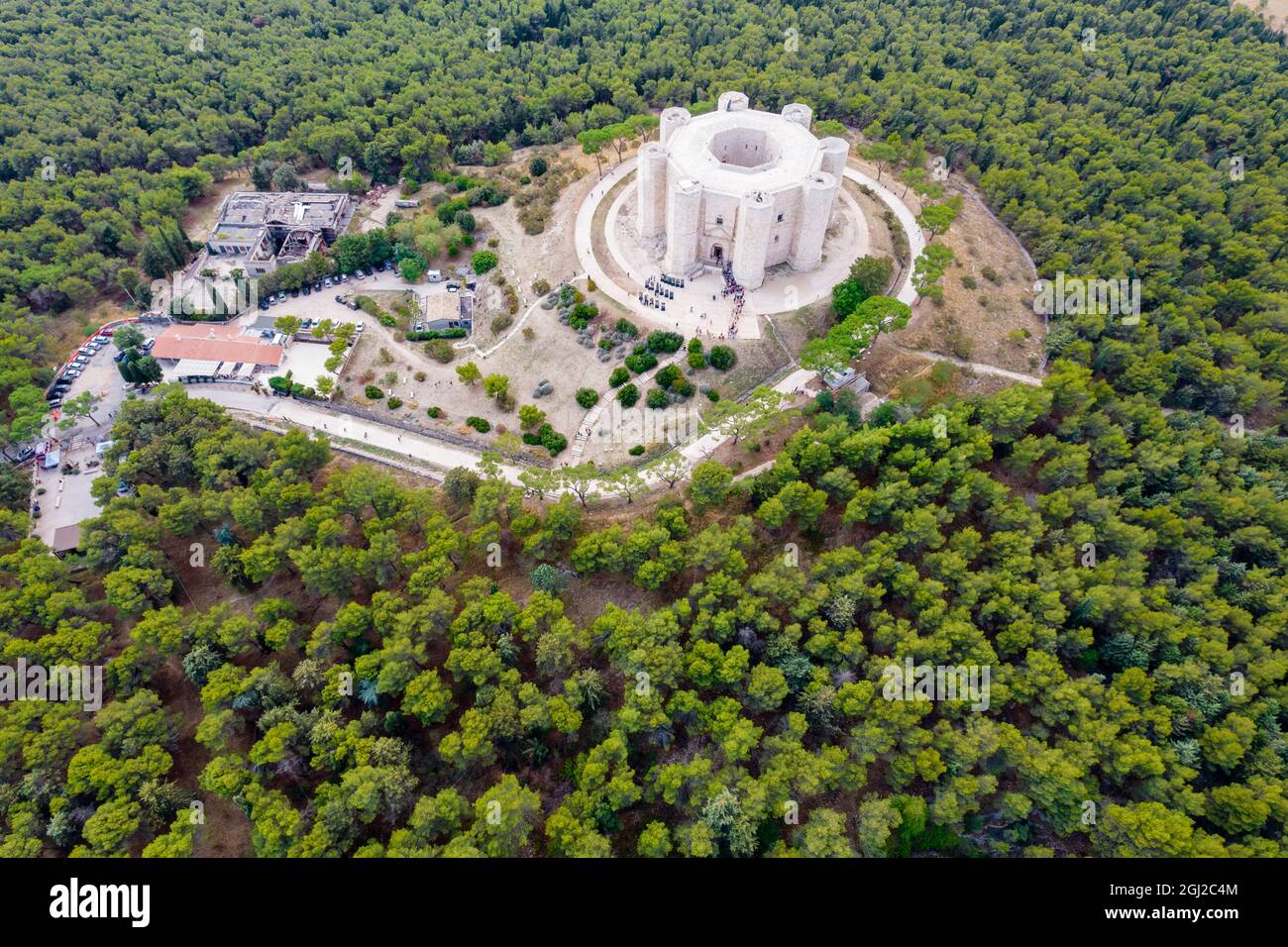 Aerial view of castel del monte hi-res stock photography and images - Alamy
