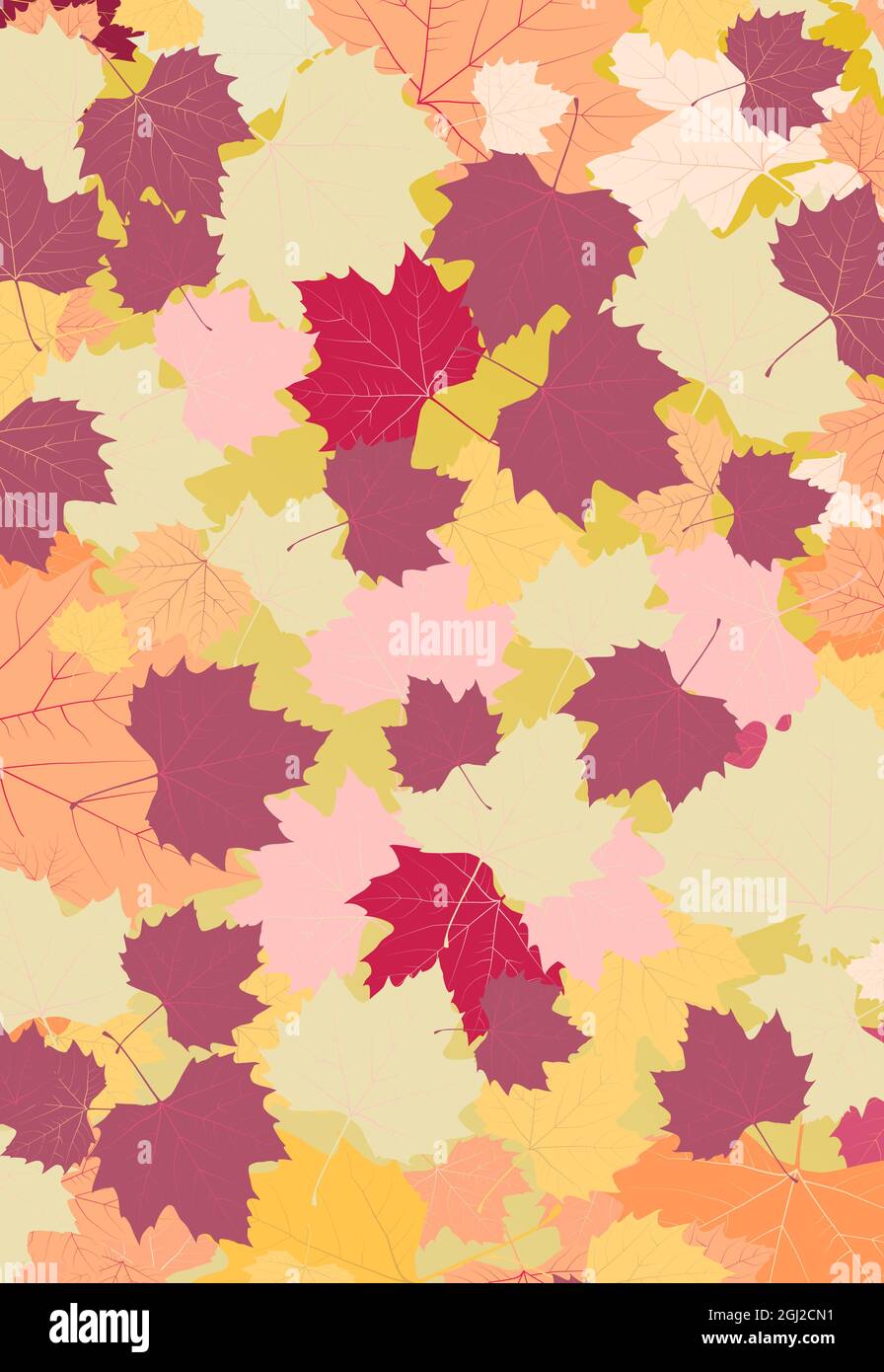 Abstract autumn background.Vector Stock Vector Image & Art - Alamy