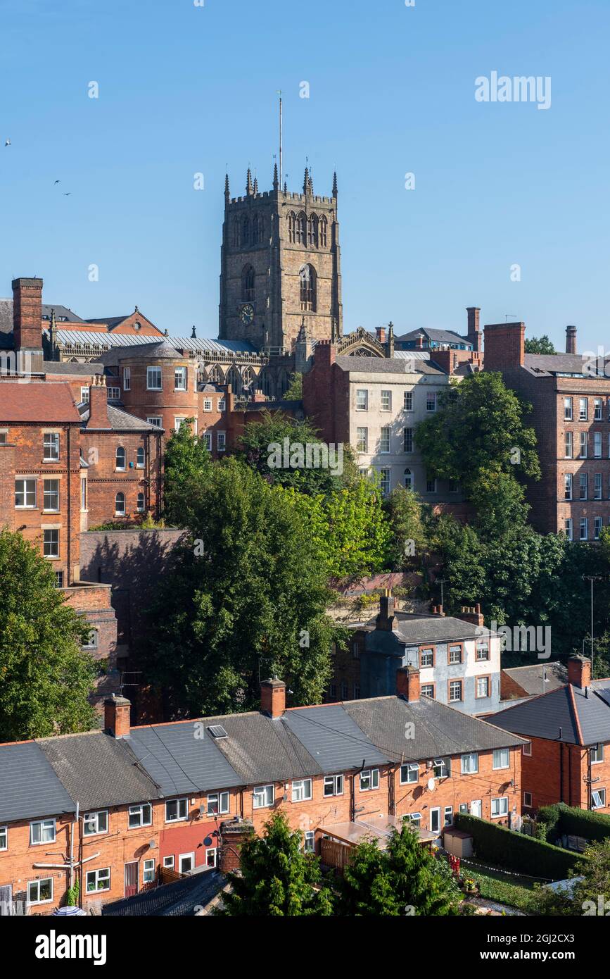The Cliff Road / Narrow Marsh area of Nottingham City, captured from ...