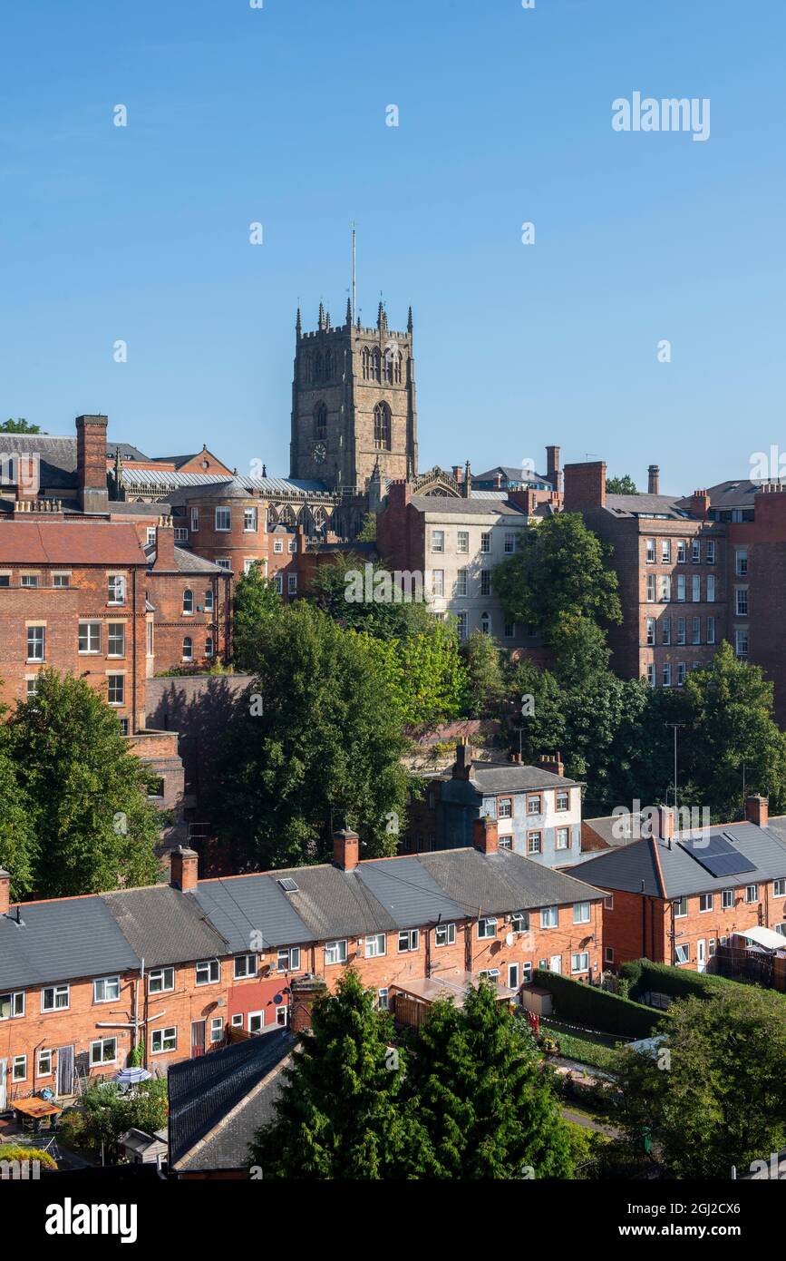 The Cliff Road / Narrow Marsh area of Nottingham City, captured from ...