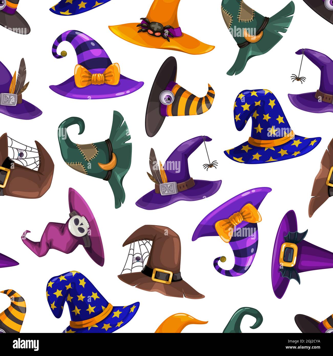 Cartoon Halloween Witch Hat