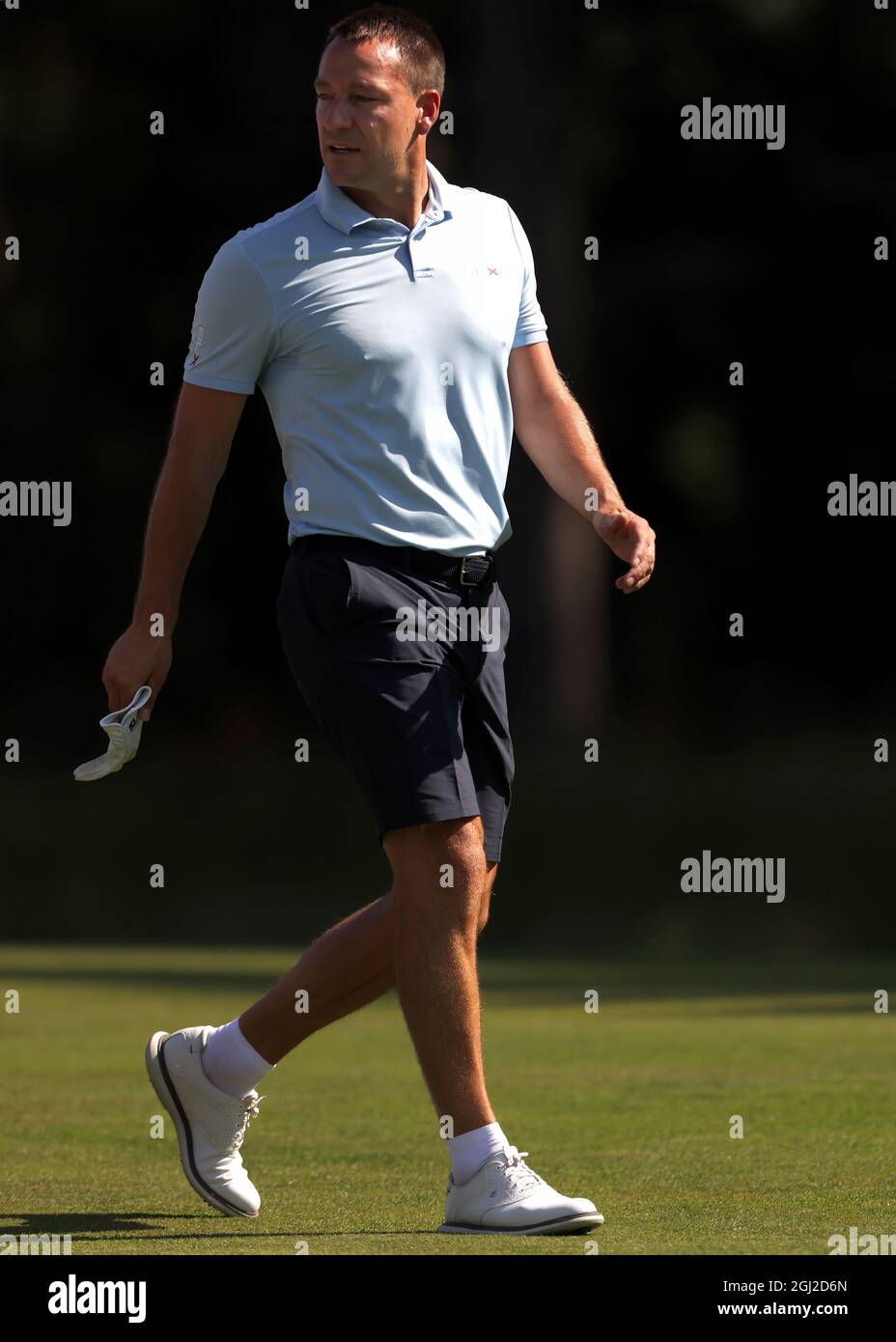 John Terry on the 12th fairway during the Pro-Am for the BMW PGA ...