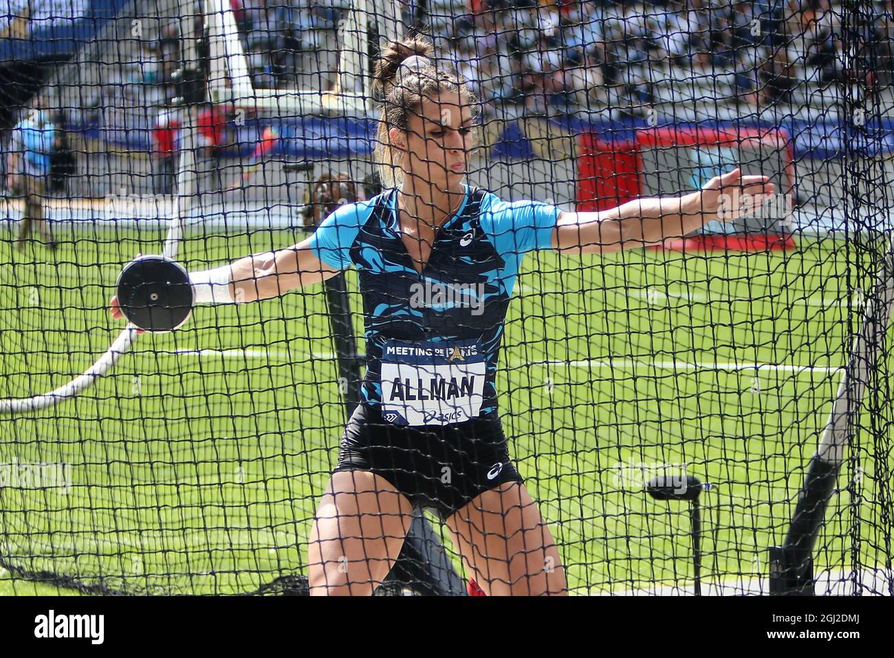 Valarie Allman of USA Discus Throw Women during the IAAF Wanda Diamond ...