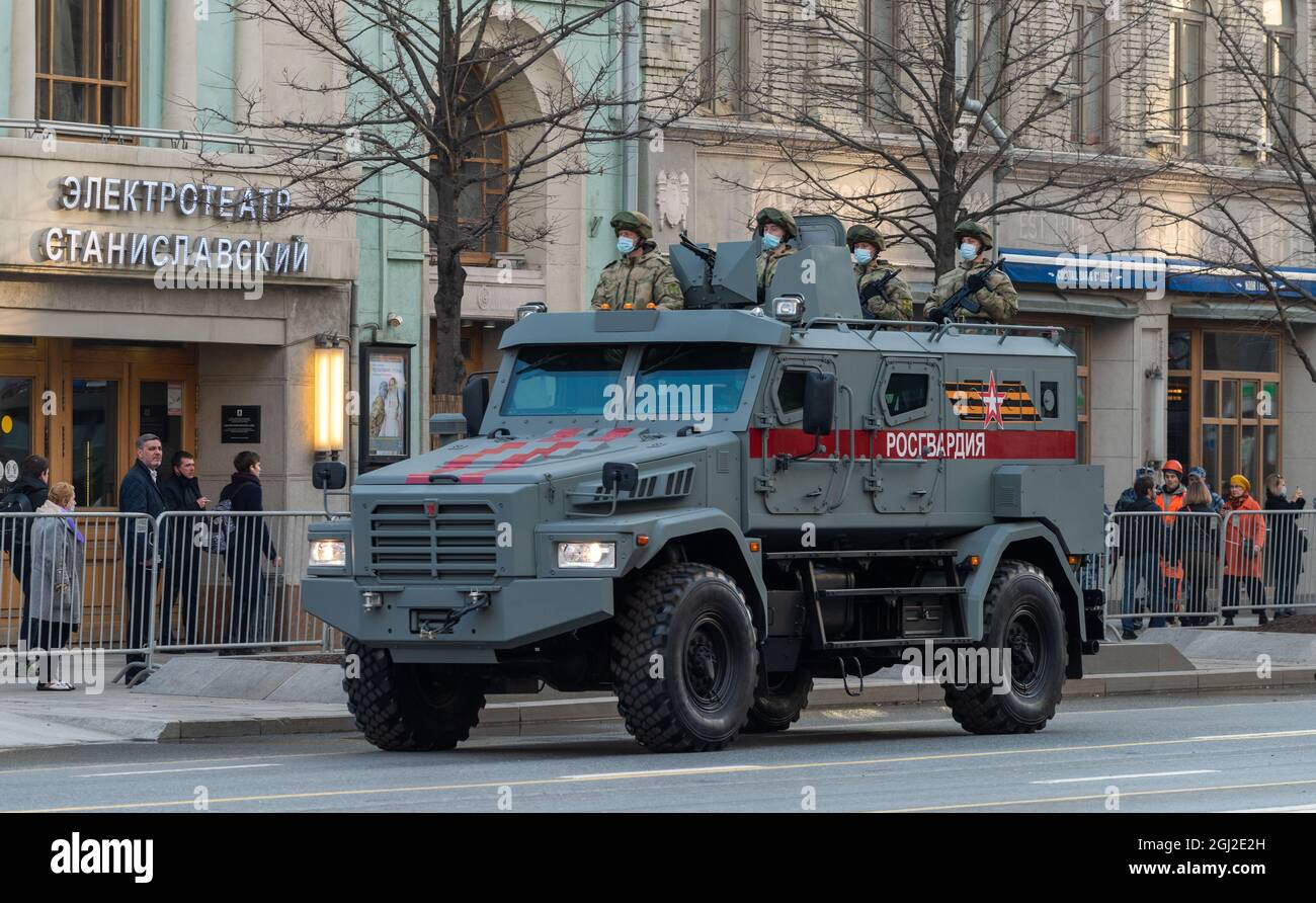 Russian patrol vehicles hi-res stock photography and images - Alamy
