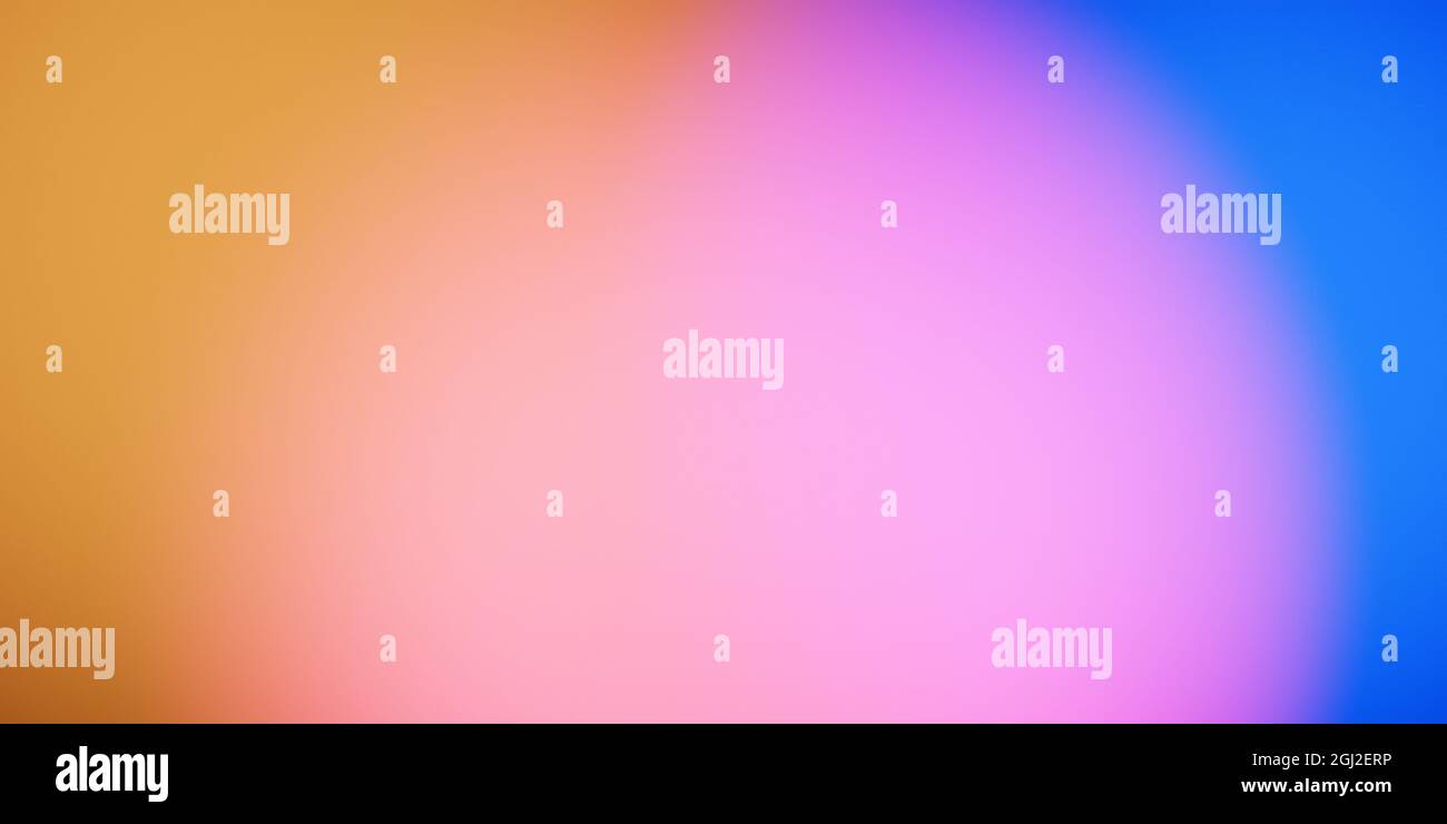 Abstract gradient wallpaper or background with orange, pink and blue ...