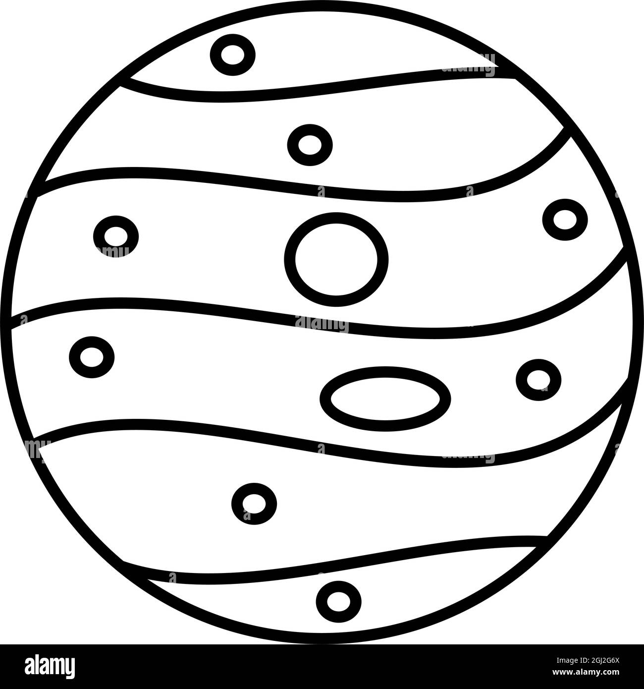 Vector Mercury Outline Icon Design Stock Vector Image & Art - Alamy