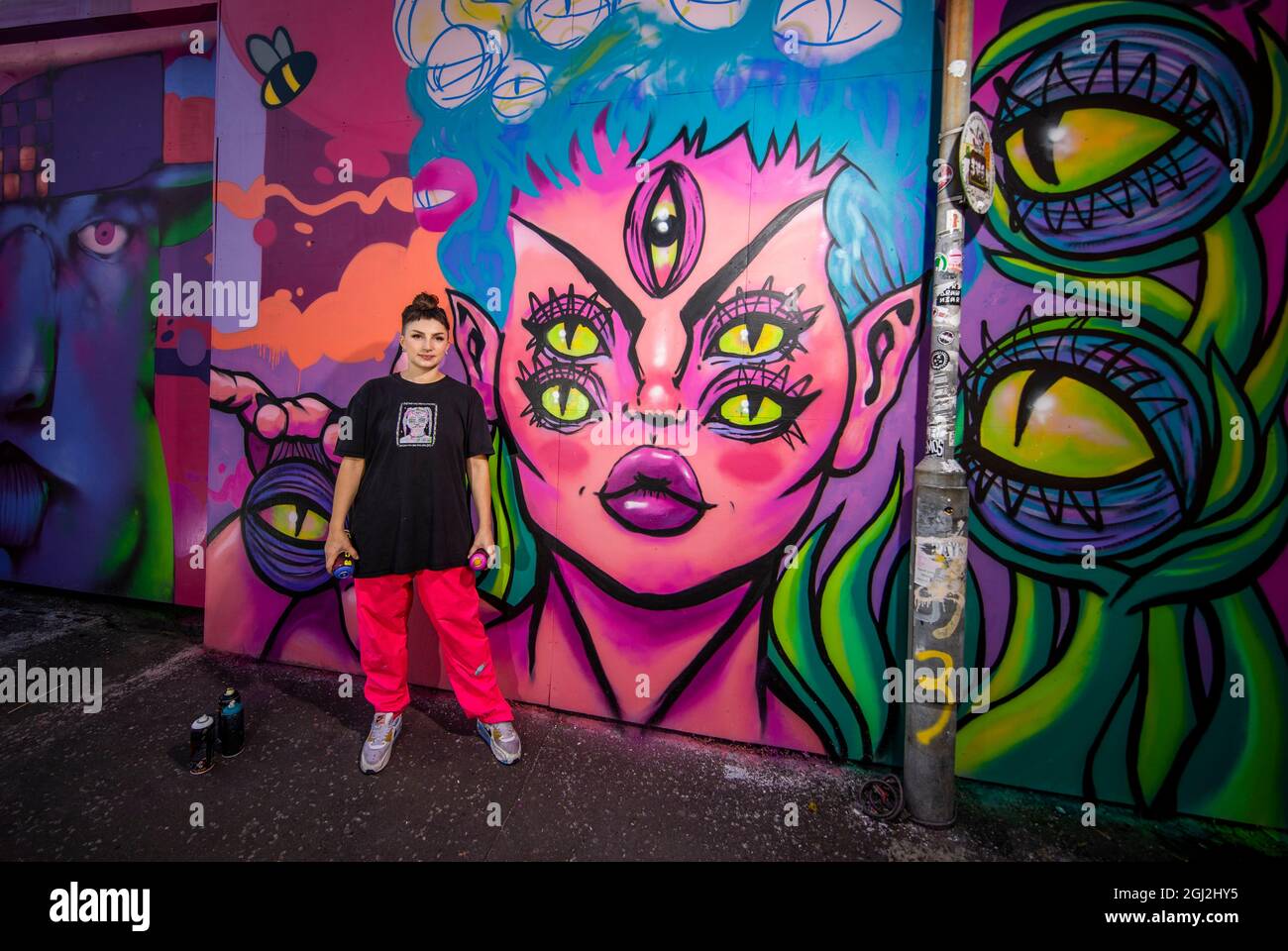 Hit the north street art festival hi-res stock photography and images ...