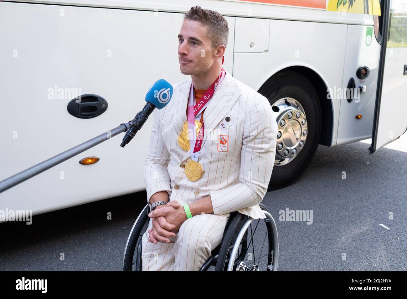 Netherlands, The Hague on 07/09/2021. The Ministry of Health, Welfare ...