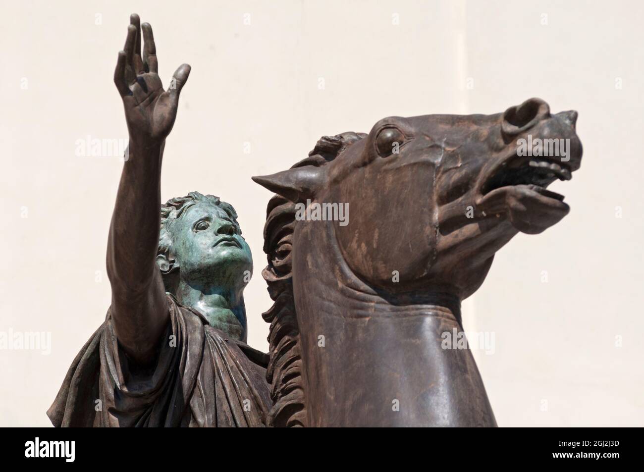 Regisole statue hi-res stock photography and images - Alamy