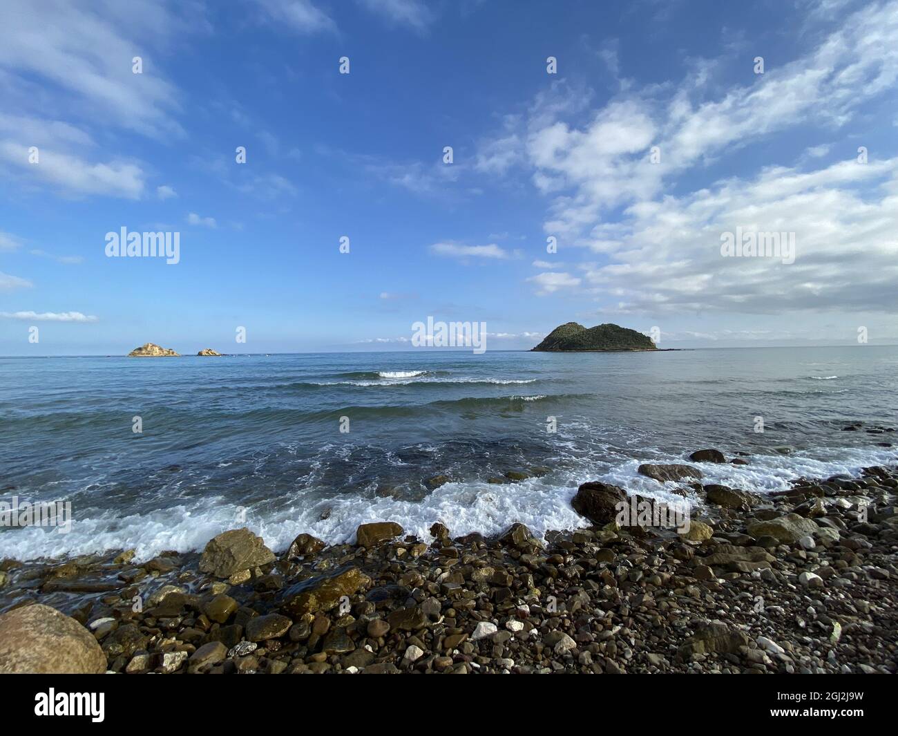Cala iris beach hi-res stock photography and images - Alamy