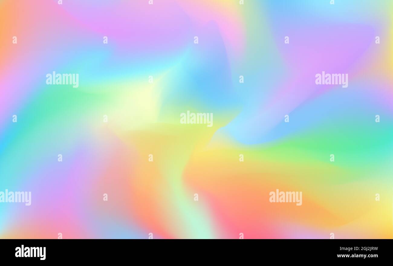 Rainbow holographic festive abstract background. Rainbow gradient. Vector illustration Stock ...