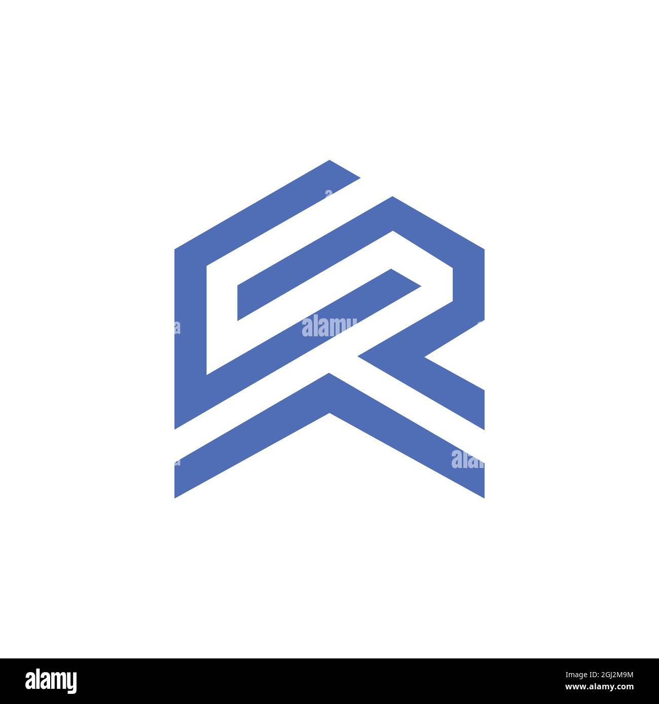 abstract home real estate letter R logo icon flat vector concept ...