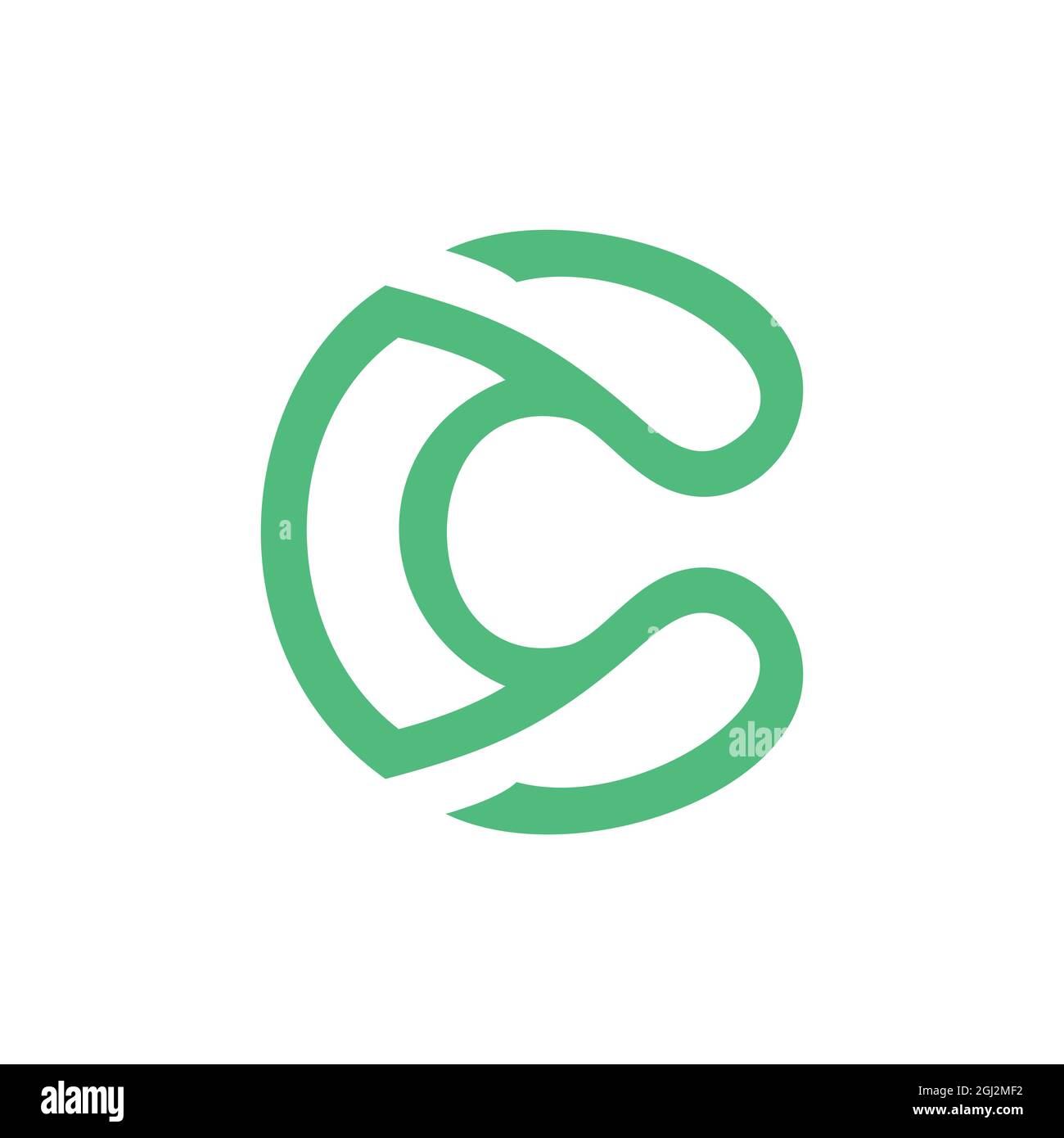 letter C stylish logo icon flat vector concept graphic simple stylish ...