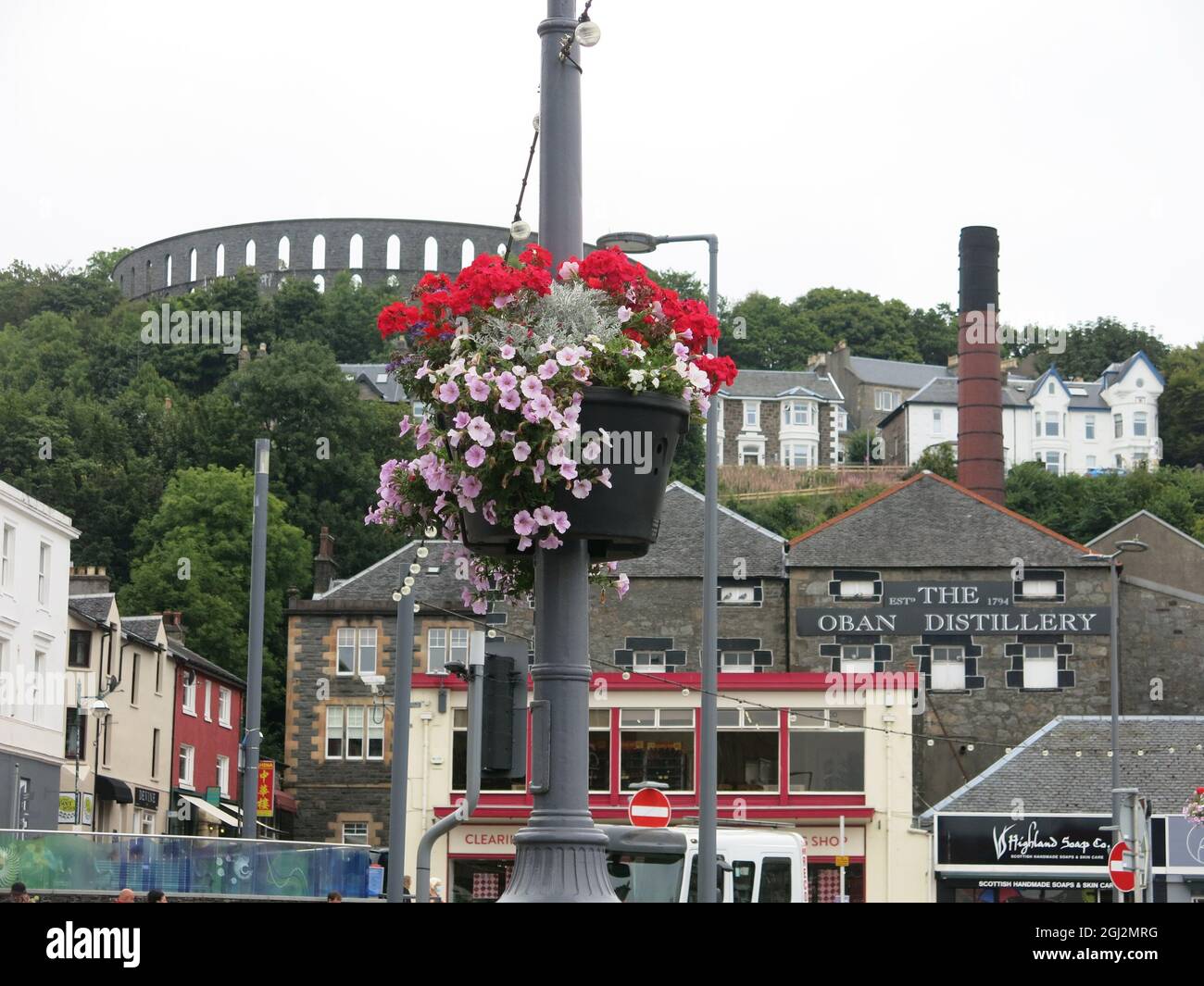 Oban is a popular tourist destination on the west coast of Scotland ...
