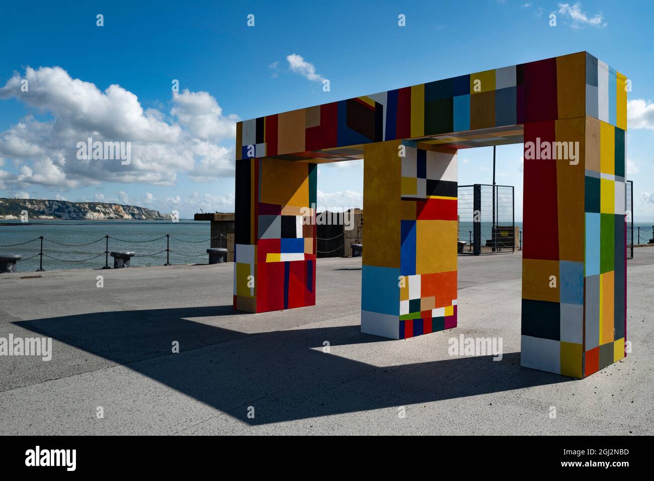 Folkestone Triennial 2021 artwork Stock Photo - Alamy