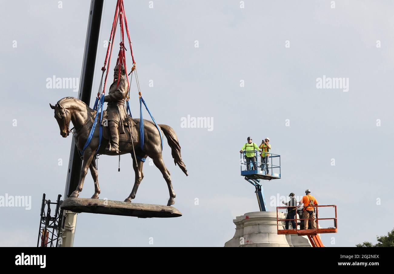 Statue general lee richmond hi-res stock photography and images - Alamy