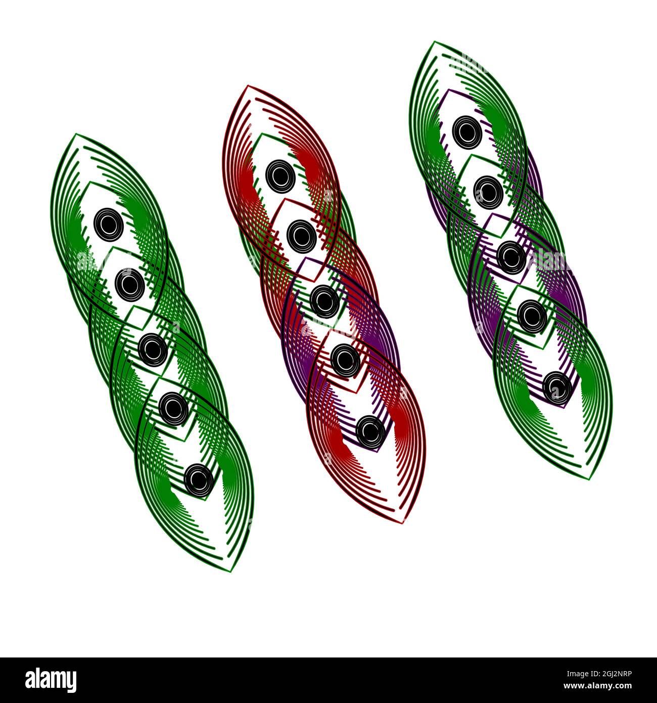 Patterns eyes Cut Out Stock Images & Pictures - Alamy