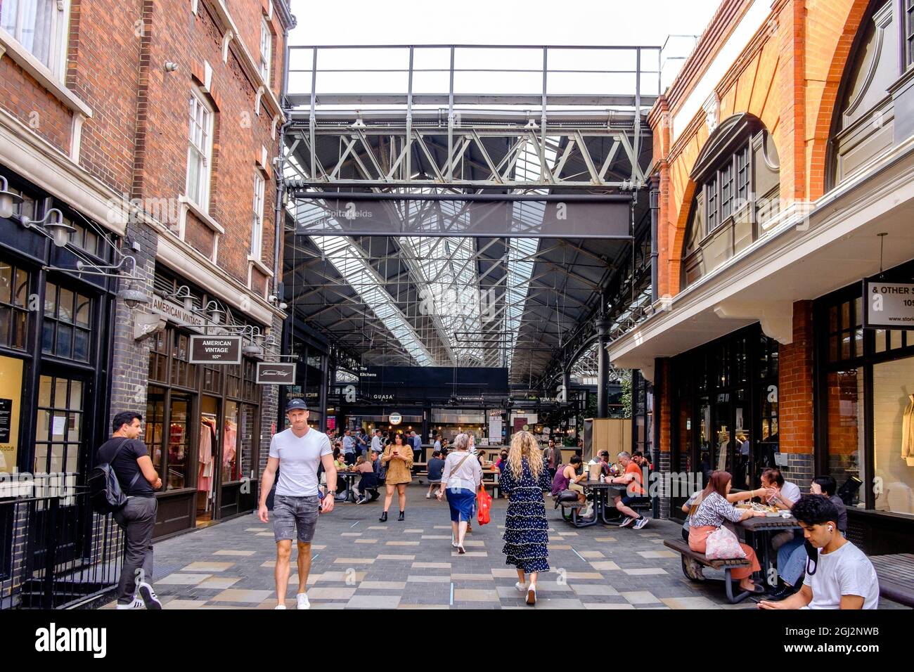 Victorian spitalfields market hi-res stock photography and images - Alamy