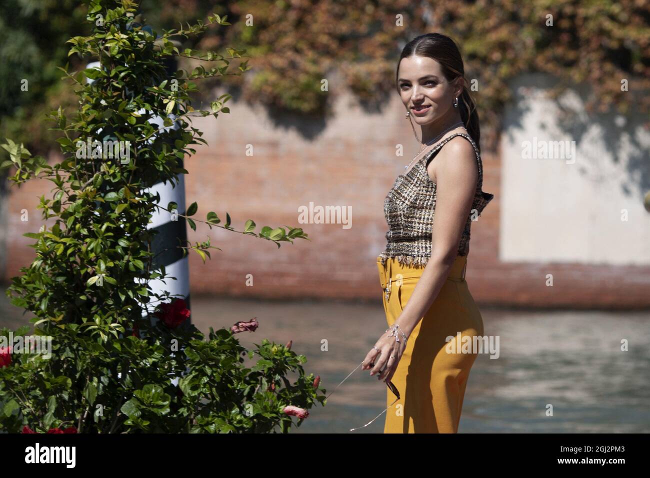 Aurora Ruffino arriving at the Excelsior Hotel as part of the 78th ...